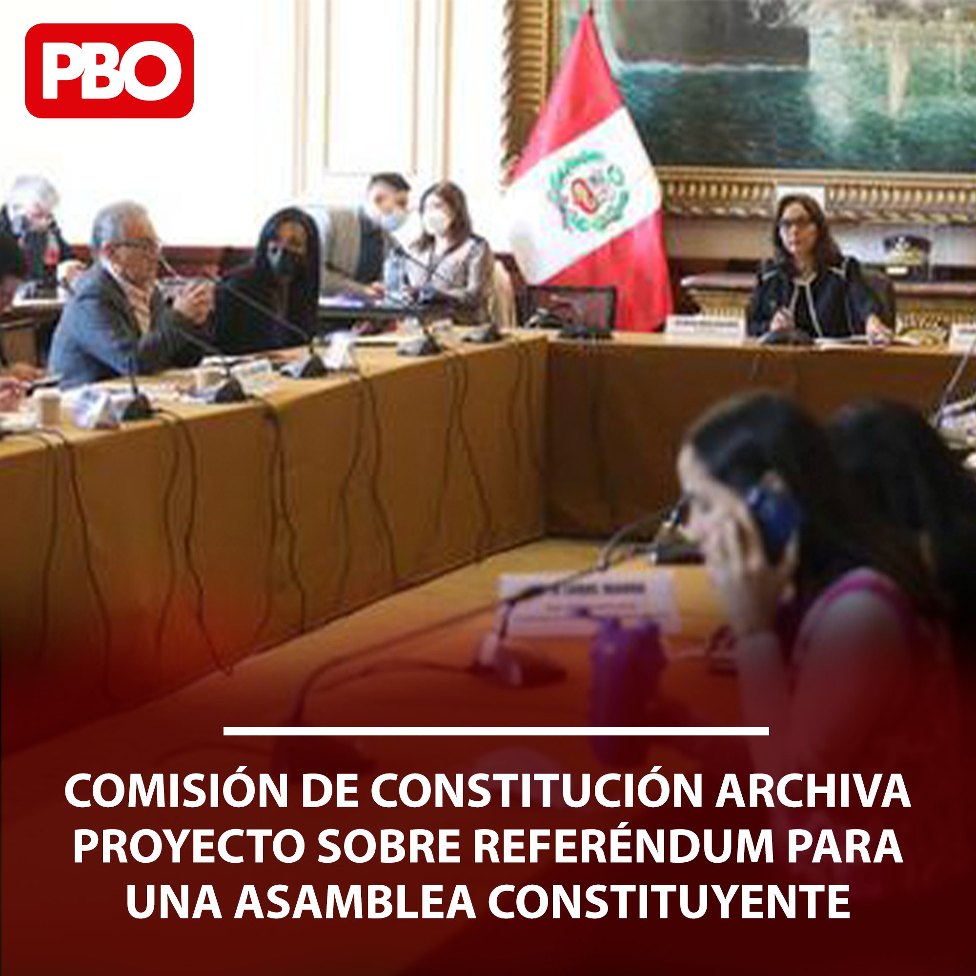 Pbo On Twitter Pbo La Comisión De Constitución Del Congreso