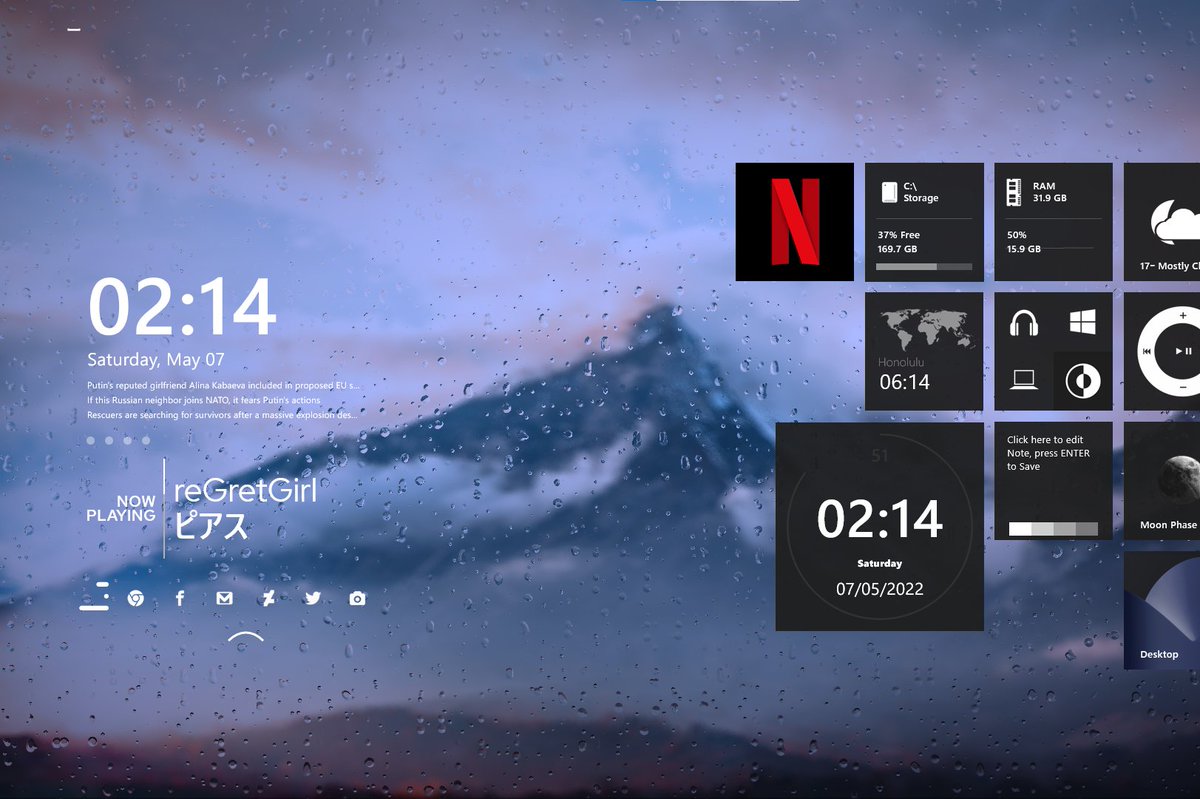 GTK on Twitter: "RT @ukah_exe: Chrome上でYoutube Music→WebNowPlaying ...