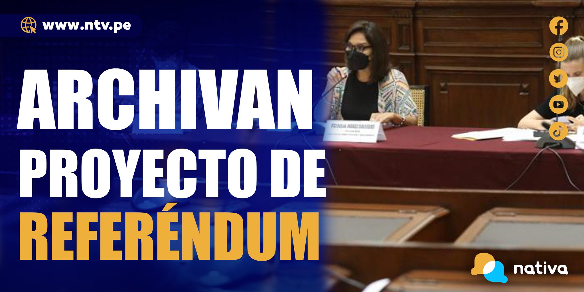 Nativa On Twitter 📌 Ahora Comisión De Constitución Del Congreso