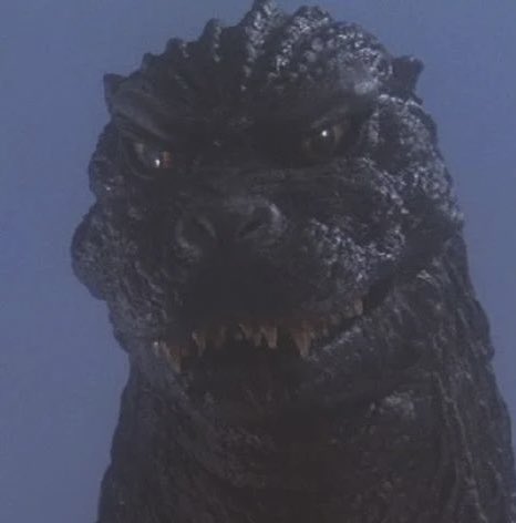 Godzilla 1991 Face
