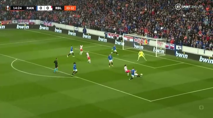 Joshua Barrie with a nice bit of analysis on Goldson defending a 2v3 ...