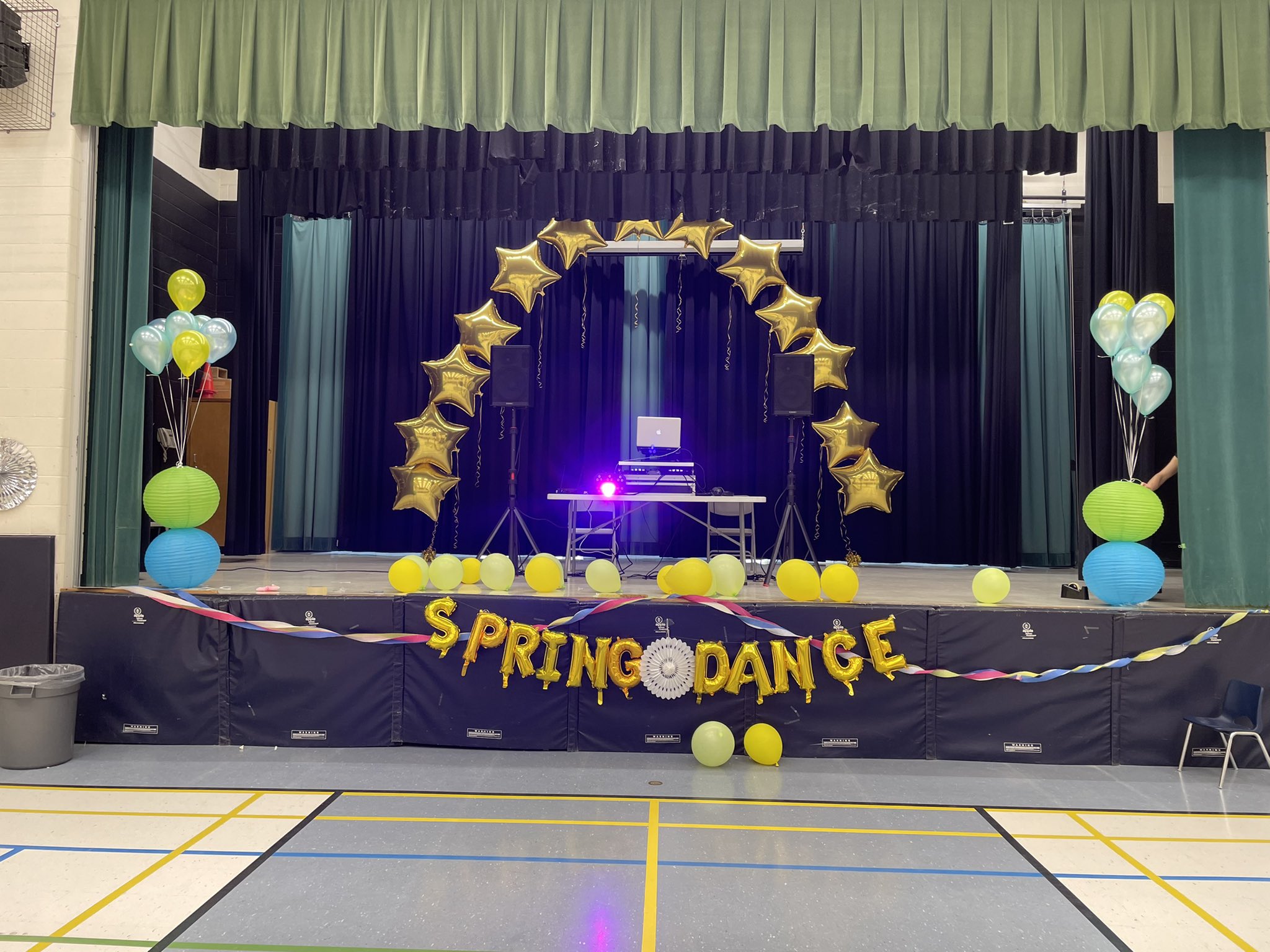 School Stage Decoration Ideas