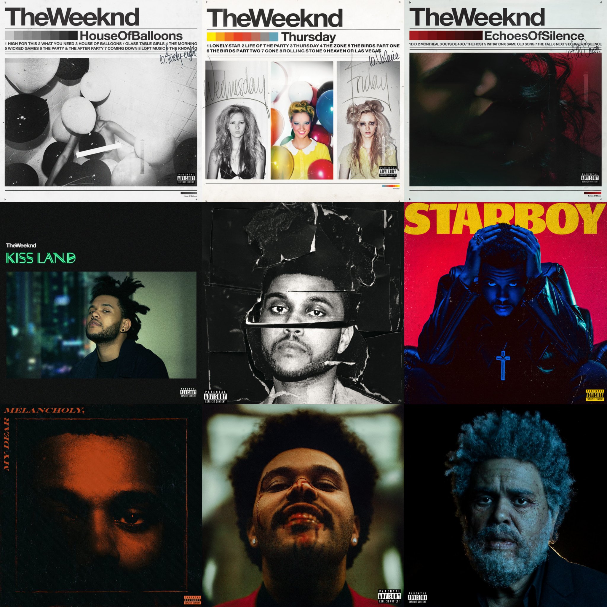 The Weekend Album Cover Xo