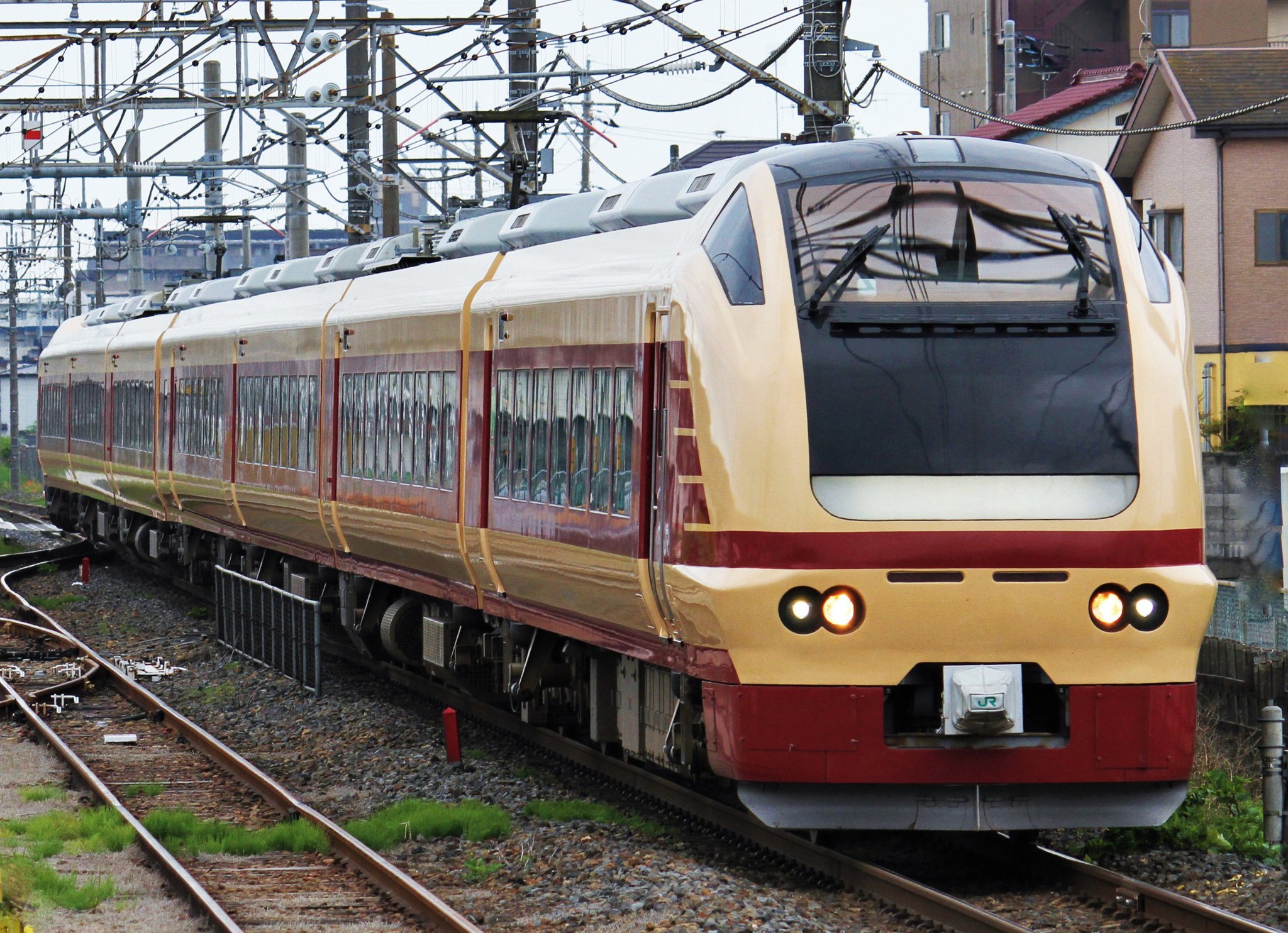 じぇーゆー on Twitter: "5/7 9045M 常磐日光号 E653系 K70編成 色がキモかったので再掲 https://t.co/oSq1NIpxRE" / Twitter