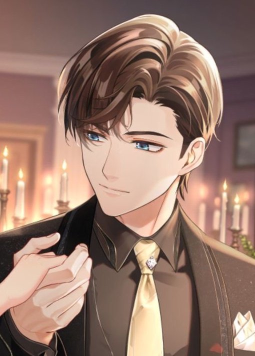 Slicked Back Hair Anime