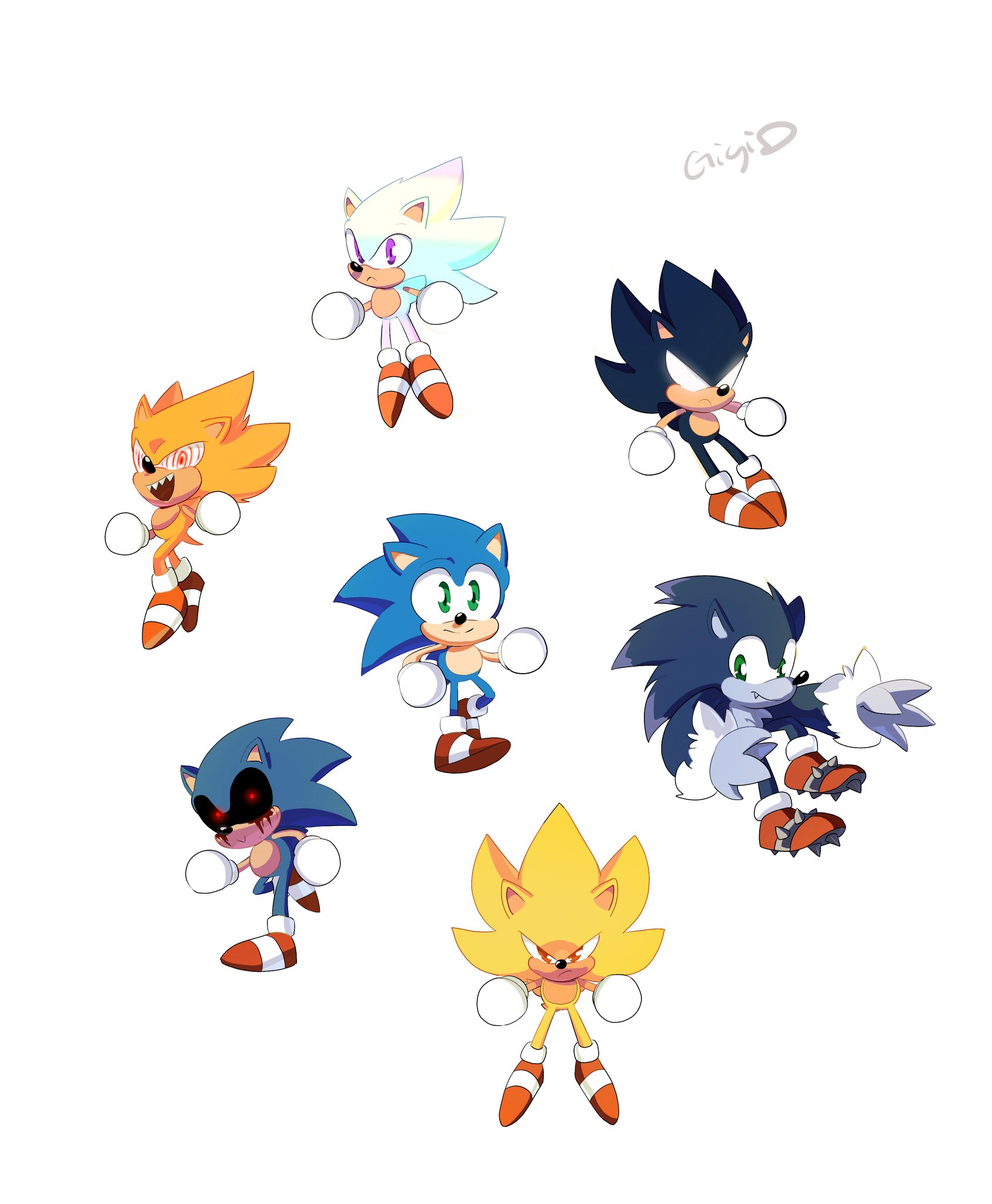 Sonic Chibi By Drtrueblue Sonic Mania Chibi Sonic/Tails/Knuckles MOD