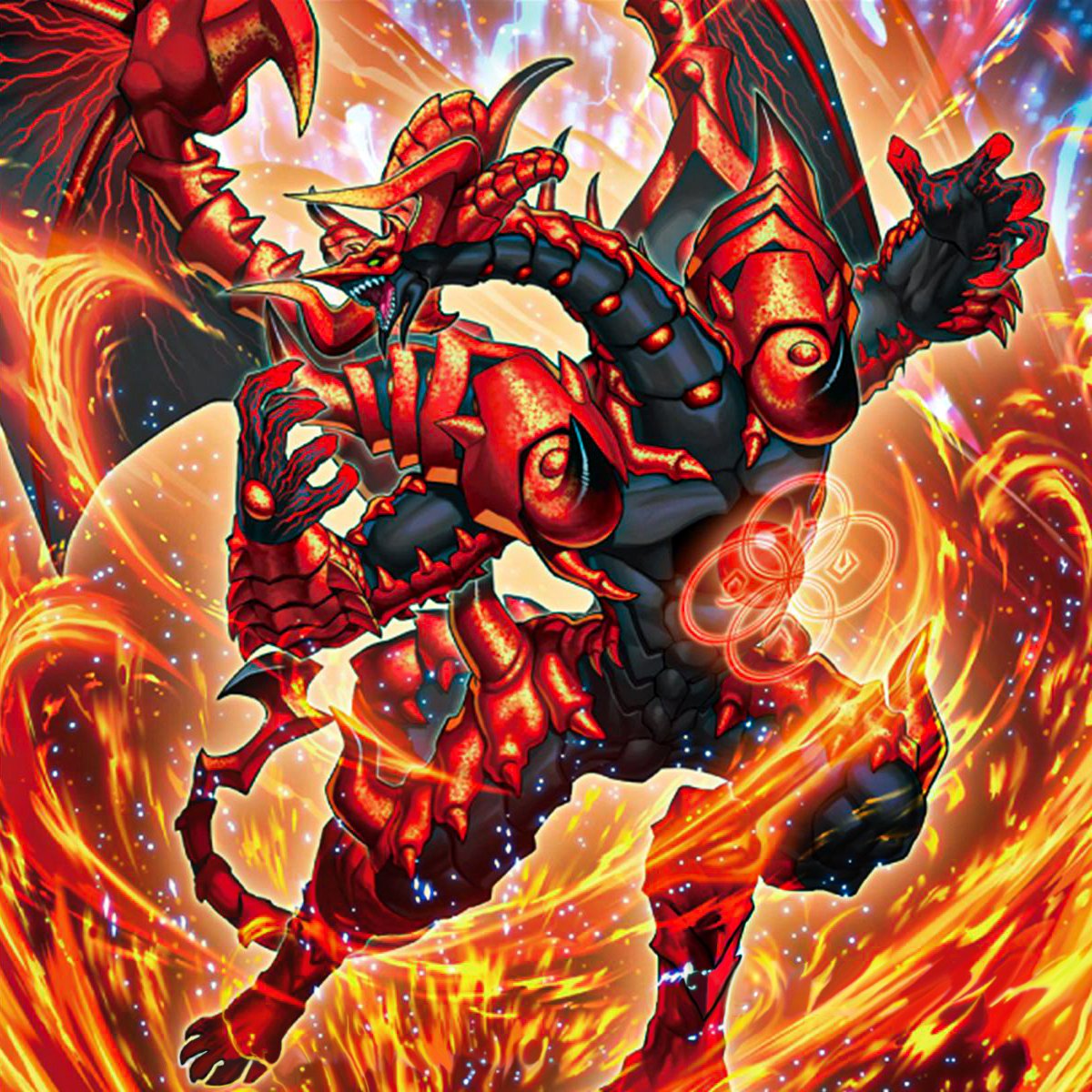 Red Nova Dragon Wallpaper