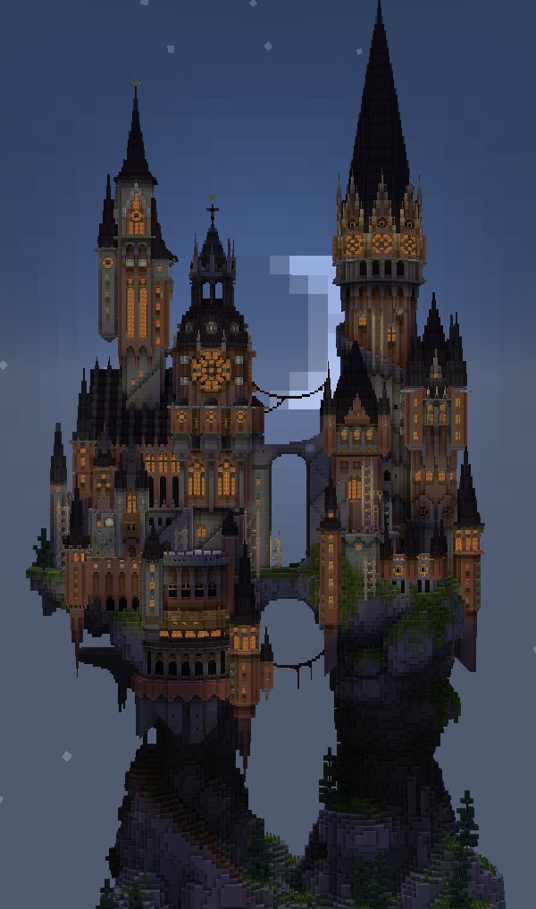 Minecraft Floating Castles