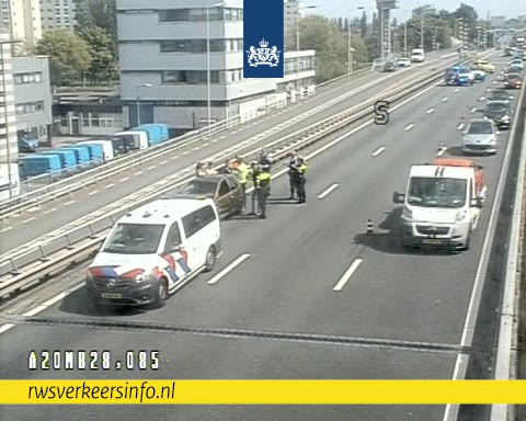 Rijkswaterstaat Verkeersinformatie on Twitter: " | Twee rijstroken minder op de #A20 richting ...