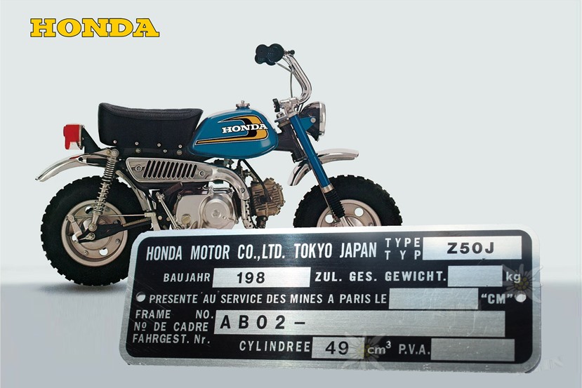 Honda Motorcycle Vin Tag Rivets | Reviewmotors.co