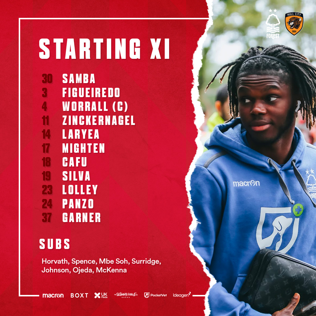 Dual national Alex Mighten starts for Nottingham Forest at Hull City ...