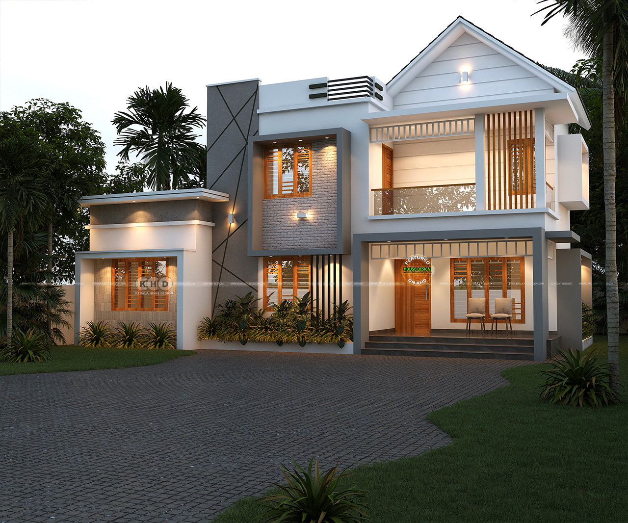 Beautiful Home Designs In Kerala This Holiday Home Blends Design