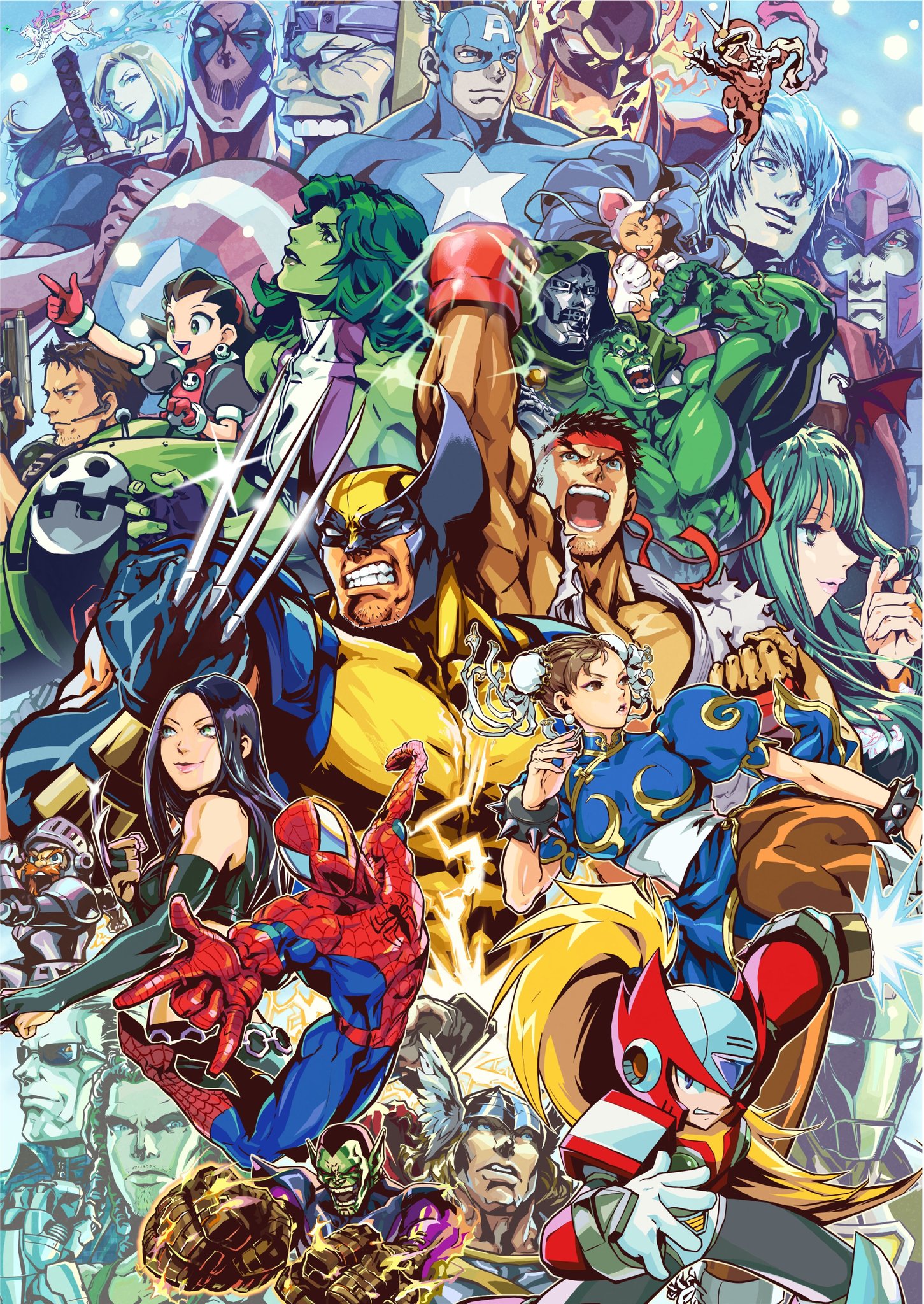 Marvel Vs Capcom Wallpaper