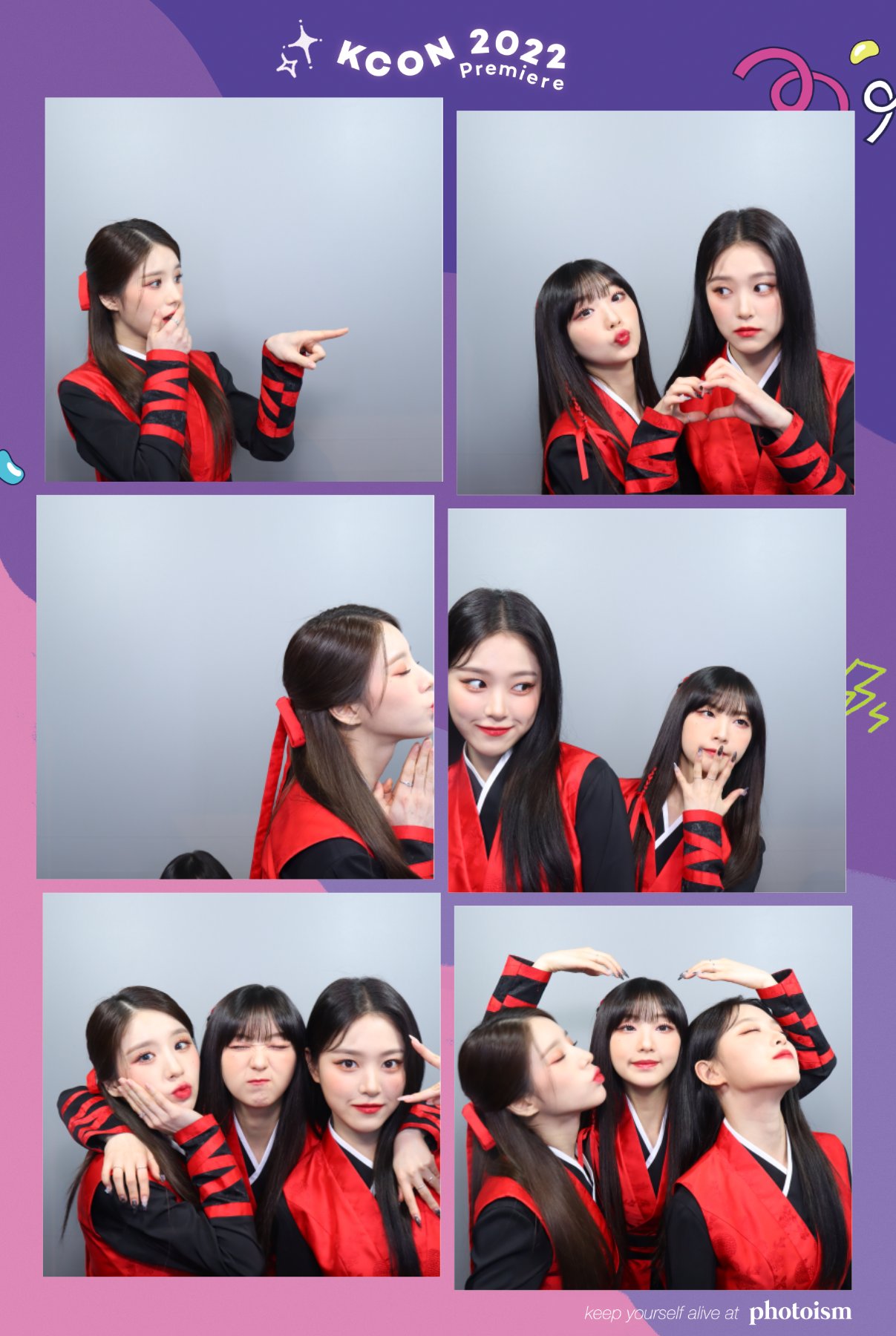 KCON official on Twitter: "Knock Knock! Orbit There? LOONA's KCON 2022 Premiere photoism pic is ...
