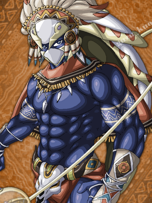 グズズ Guzuzu ウヌク on Twitter: "RT @guzu_kuo: 今回はーーインディアンスタイルのウヌク💜💝 こういう衣装を着るウヌクきっとかっこいいと思って、描きました💖💜 ...