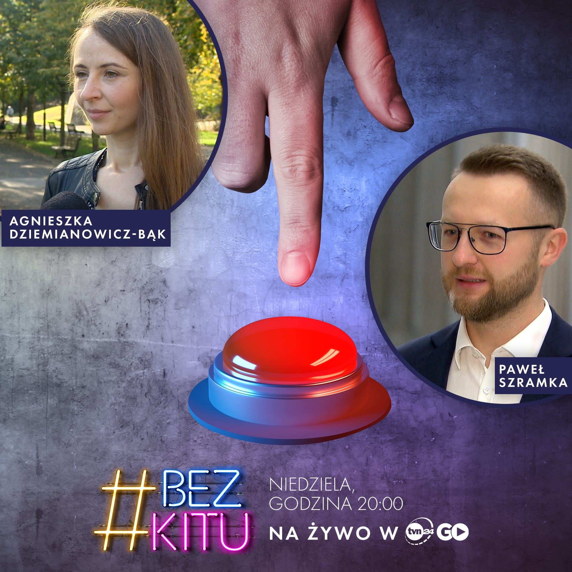 tvn24 on Twitter: "Już jutro o 20.00 na żywo w TVN24 GO kolejny odcinek #BezKitu @RadomirWit. Na ...