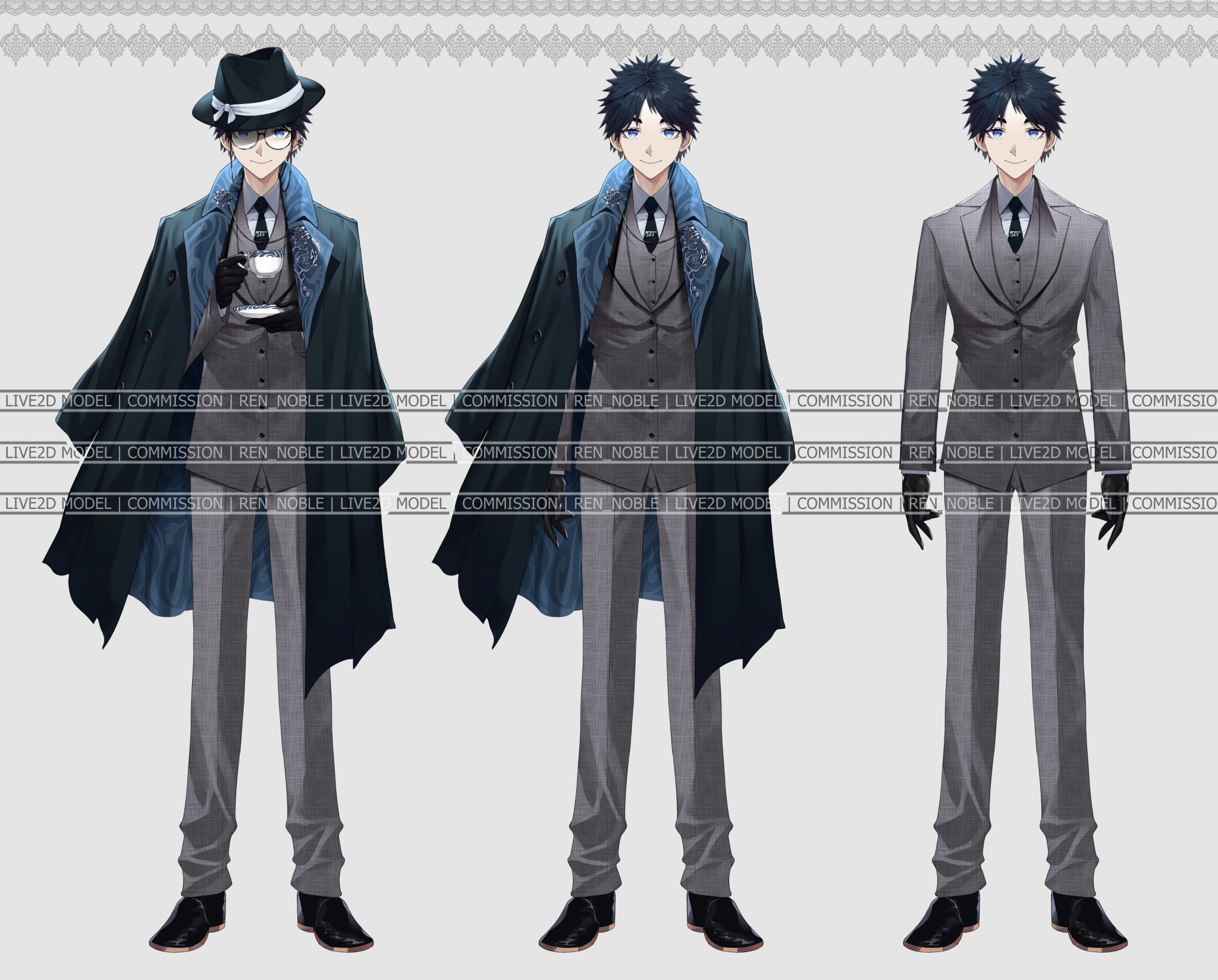 RenNoble on Twitter: "vtuber model commission for @haruyou3690 #Vtuber #vtubercommissions https ...