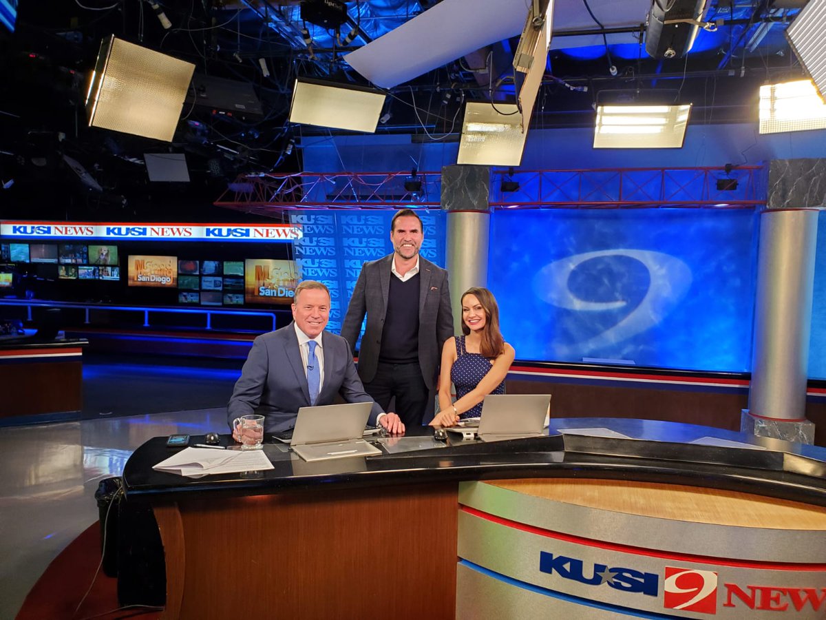 Brian Foote on Twitter: Thanks to the team at KUSI "Good Morning - San ...