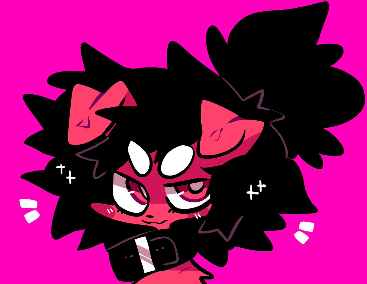 「PINK BITC H AAAAAAA 」|★HOSHPOSH★のイラスト