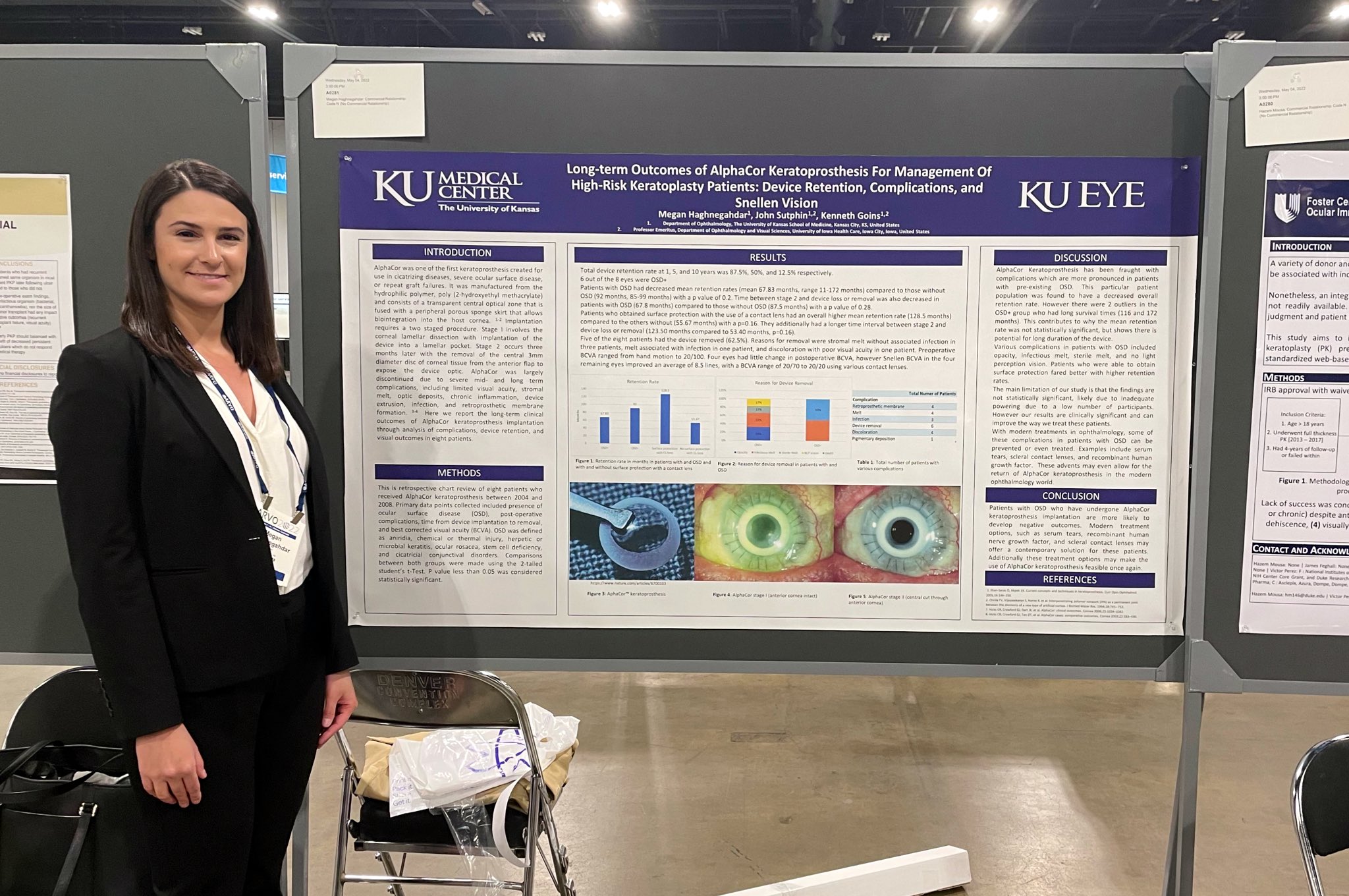 KU Ophthalmology on Twitter: "Congrats to rising Chief Resident, Dr. Megan Haghnegahdar, and KU ...