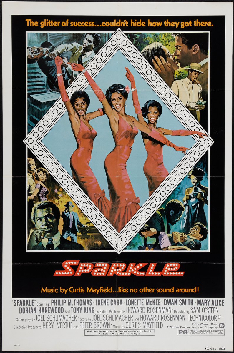 Old Hollywood on Twitter: "American theatrical poster for Sparkle (1976) https://t.co/zFHDwroVoM ...