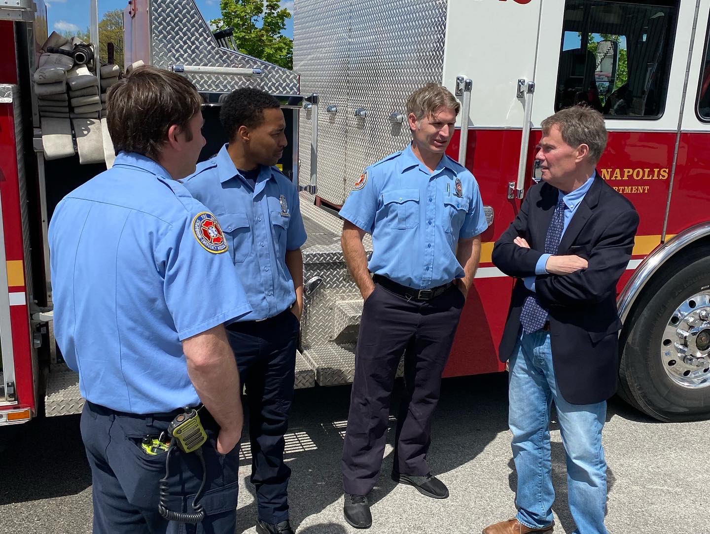 Indianapolis Fire Department 🚒 on Twitter: "Afterward a successful #SoundTheAlarm event the team ...