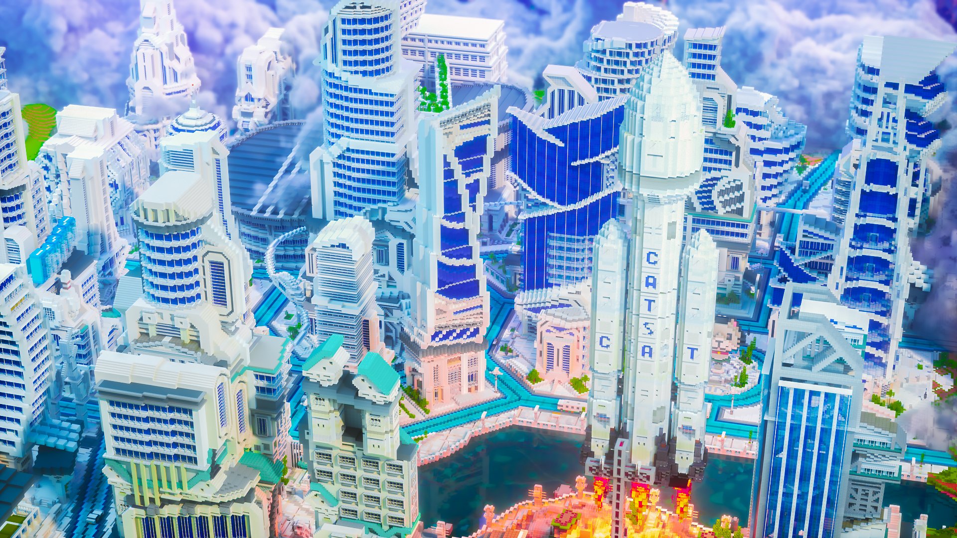 Minecraft Futuristic City