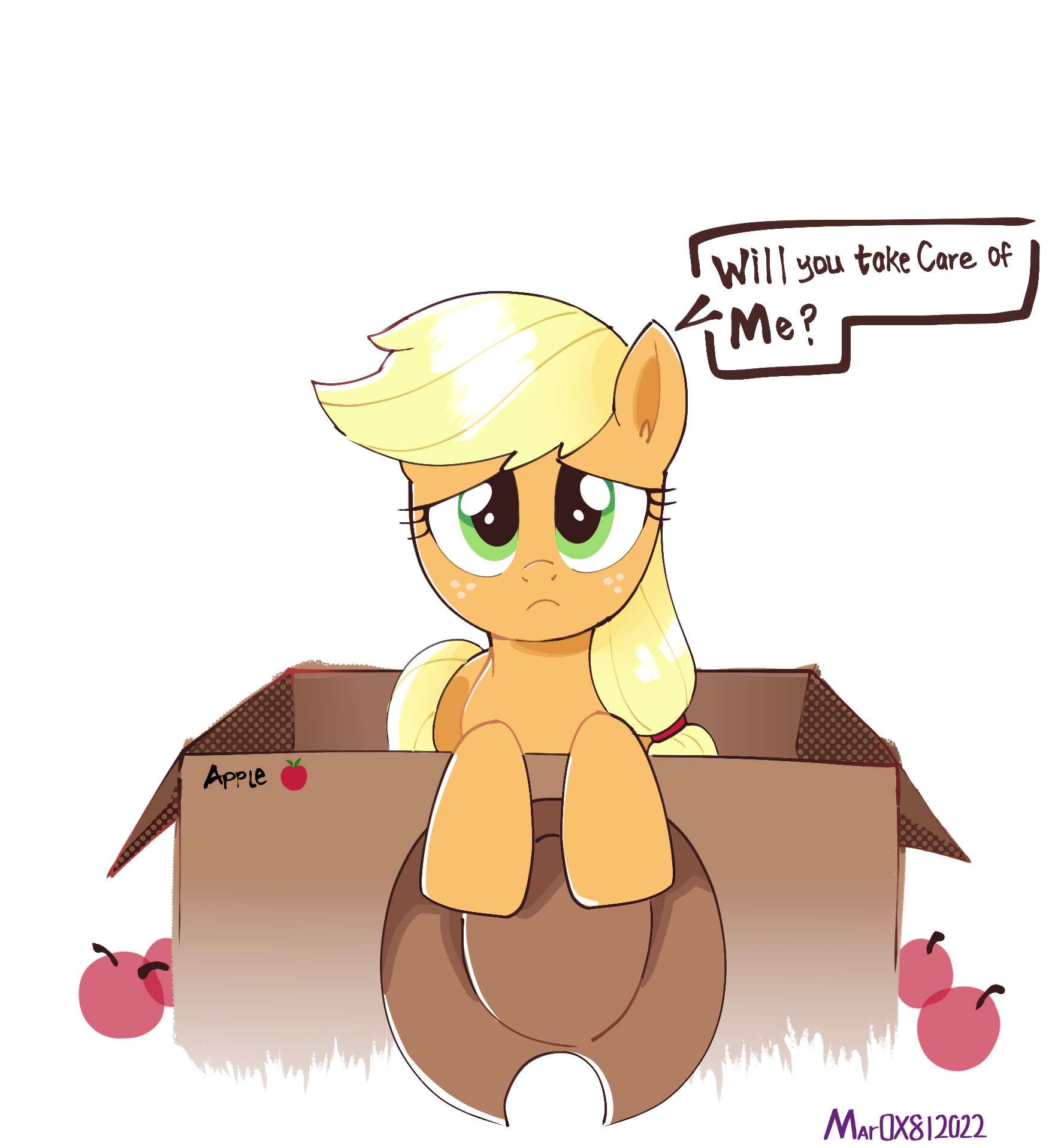 Mlp Applejack Sad