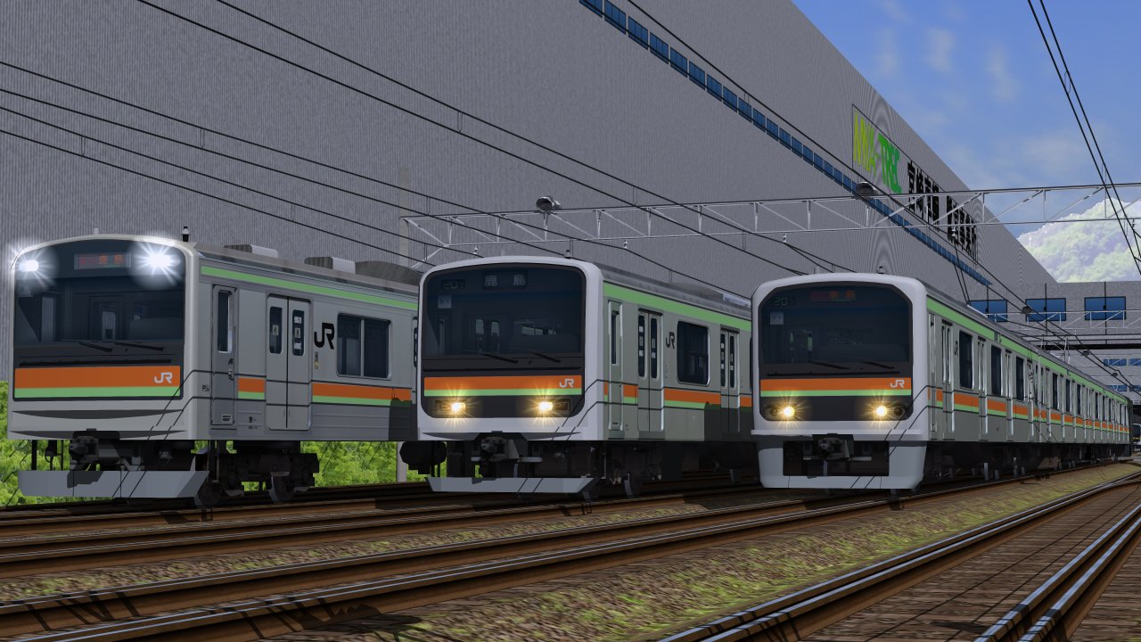 宮崎車輛広報部 on Twitter: "https://t.co/m7HOcx7xhp JR東日本 205系3000番台八高・川越線追加パッチとJR東日本 209系3000/3100番台八高 ...