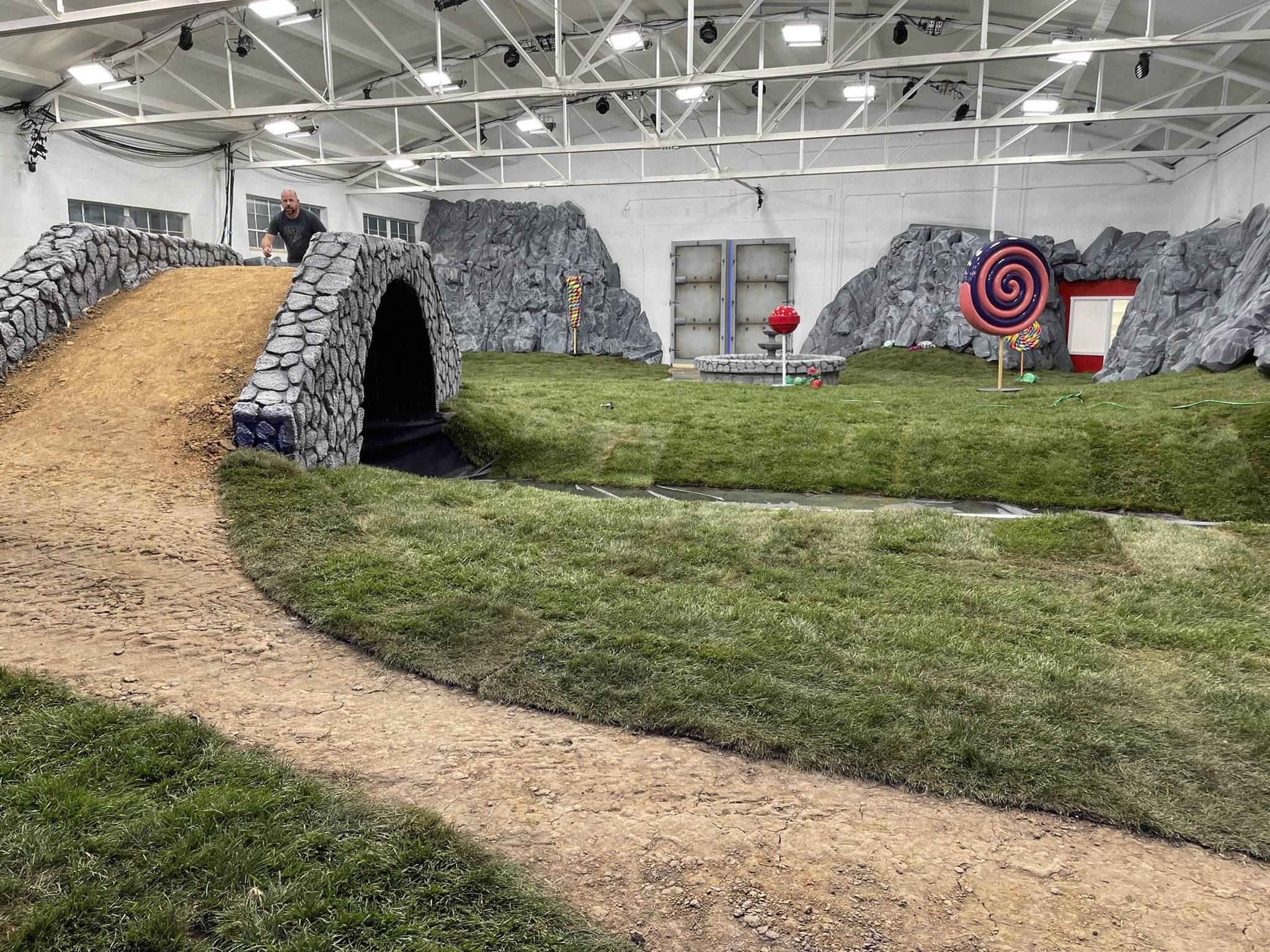 Willy Wonka Chocolate Factory Inside