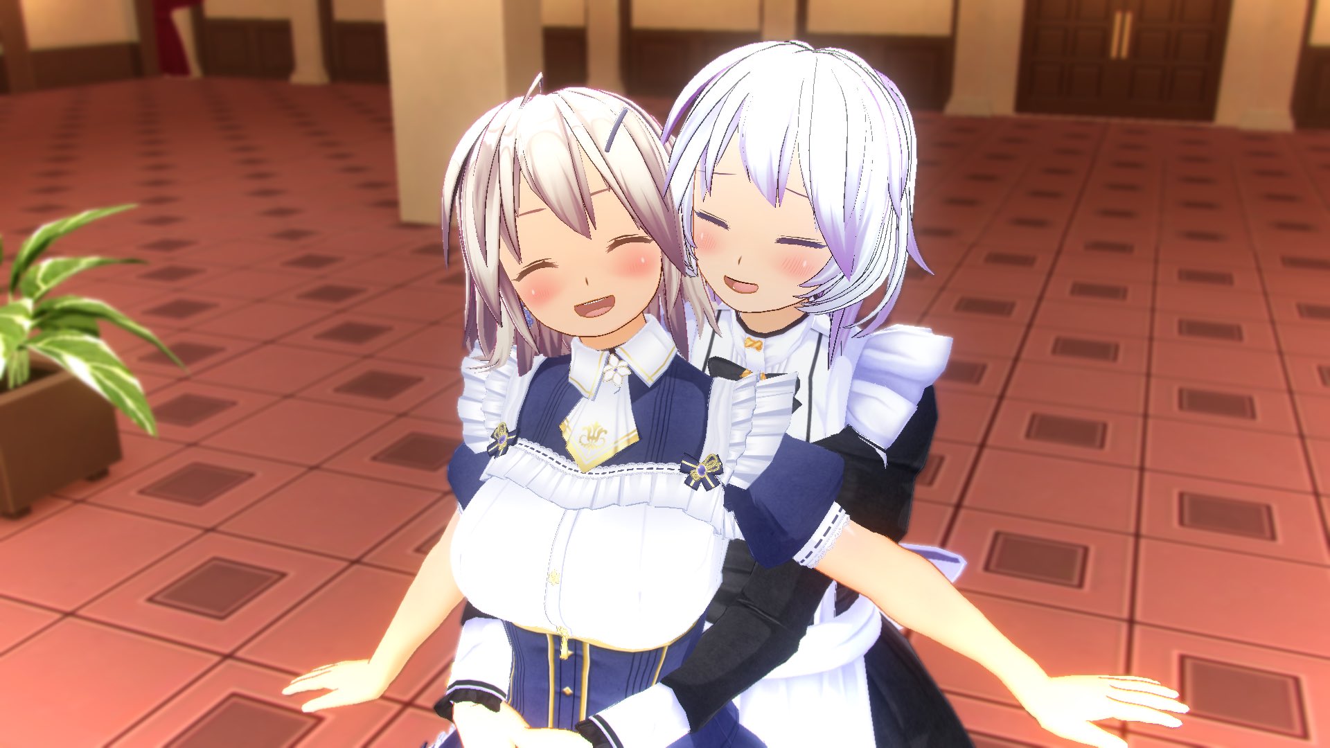 千石 豊＠COM3D2 CM3D2(戦ロリペッチ) on Twitter: "おはようございます！！ ちっちゃい子が大好きな朝顔とハグ大好きな紅葉！ 仲良しこよしの2ショットを撮りました ...