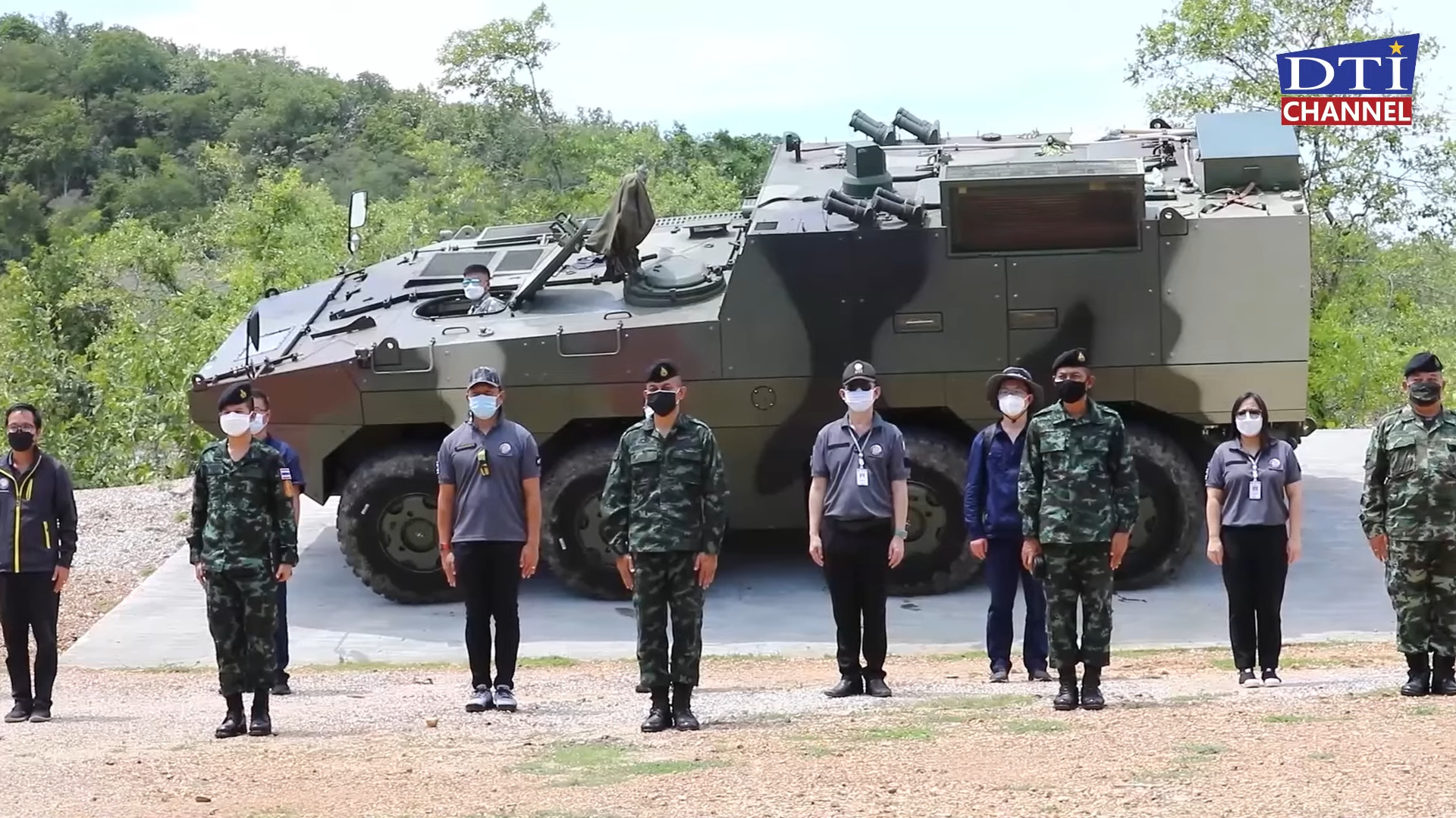 AAG_th on Twitter: "🇹🇭🇨🇳🇮🇱AAG_th บันทึกประจำวัน: #DTI ส่งมอบยานเกราะล้อยาง #VN1 8x8 รุ่นรถเกราะ ...
