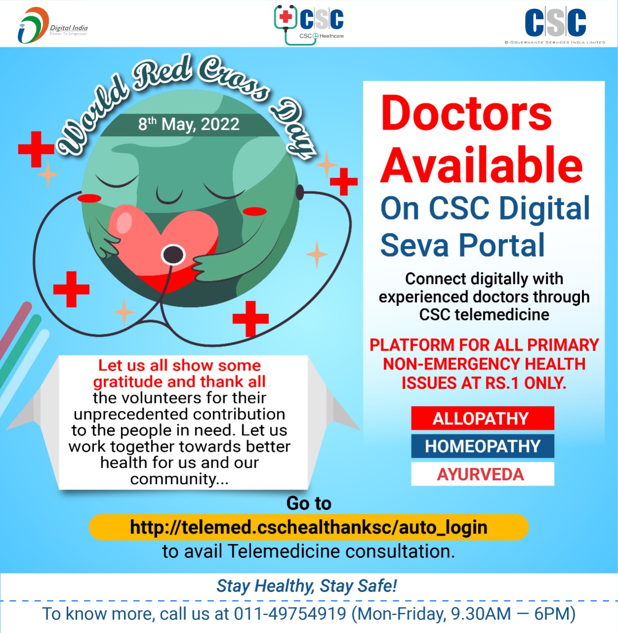 CSCeGov on Twitter: ".#WorldRedCrossDay - 8th May, 2022 Let us all show some gratitude & thank ...