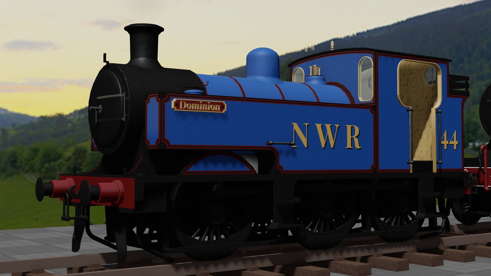 Johnny on Twitter: "one of the NWR's very own, NWR class 62D, only two of these were built, the ...