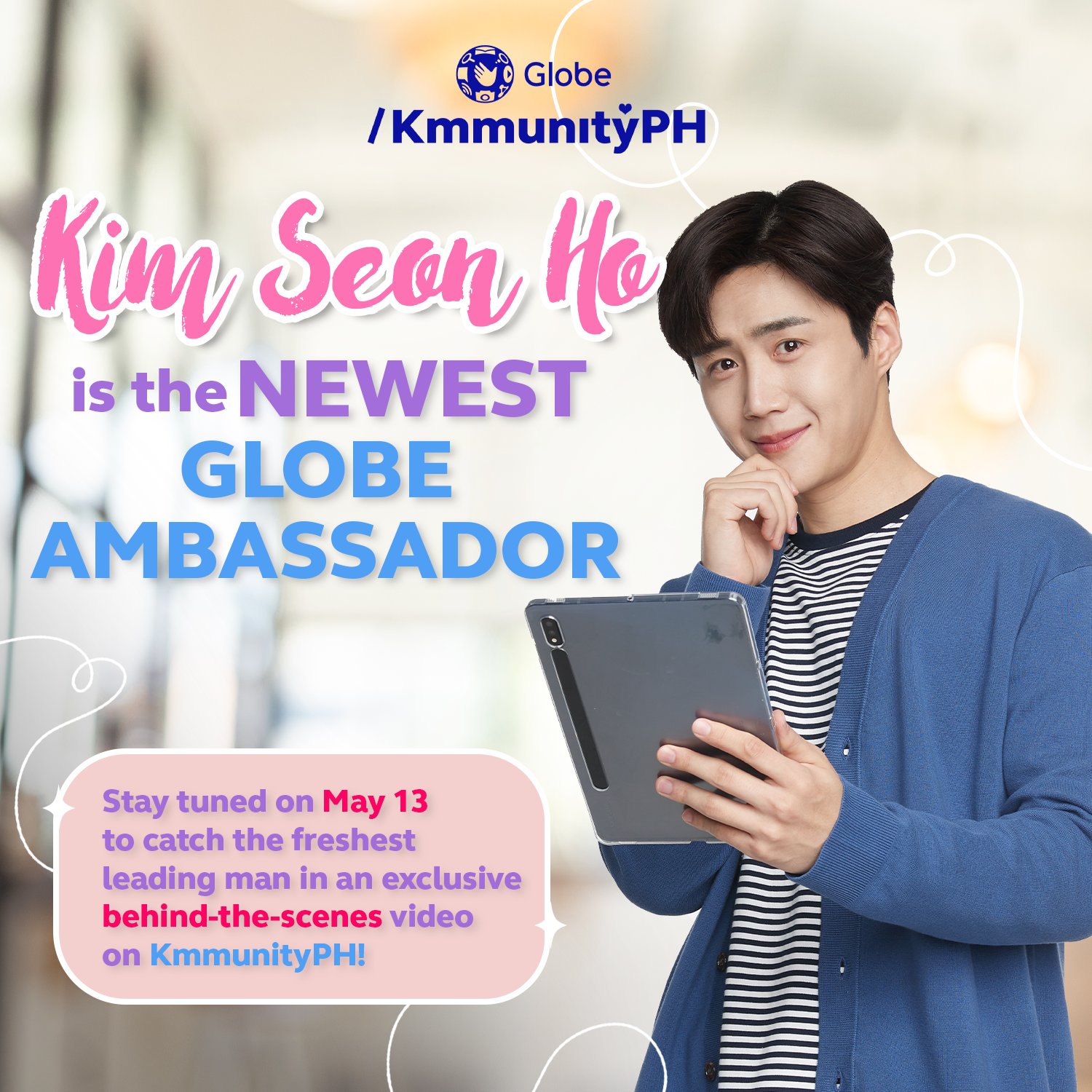 Globe Kmmunity PH on Twitter: "Ito na nga, Seonhohadas! Kim Seon Ho is Globe's newest endorser ...