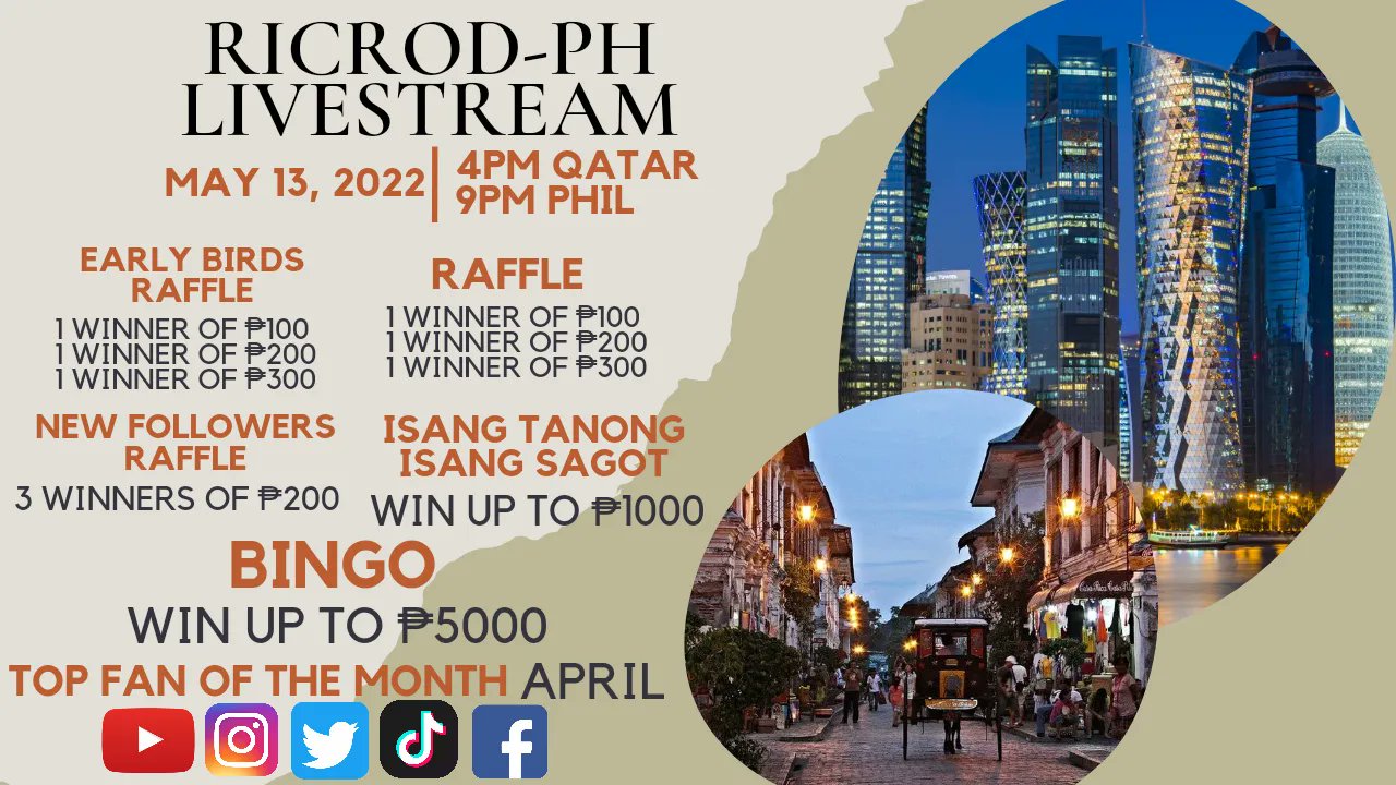 RICROD-PH on Twitter: "📣What a very fast approaching. Mark your calendars now because this ...