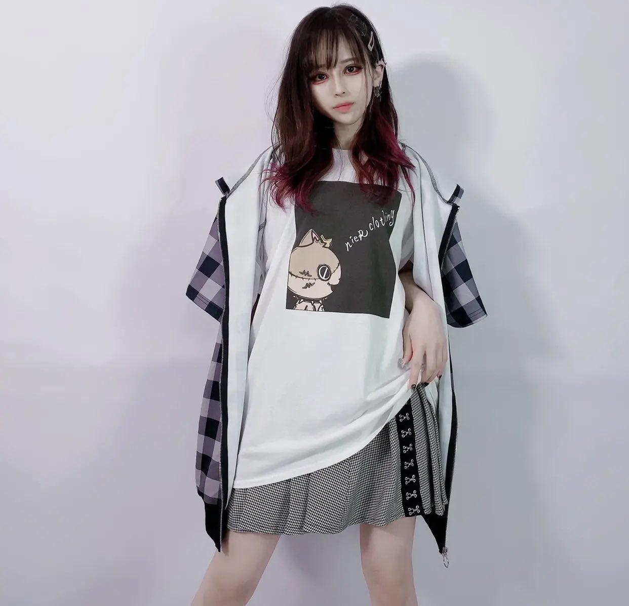 NieR Clothing on Twitter: "🎁大特価イベント商品🎁 《仕事始め応援キャンペーン》 HALF SLEEVE WHITE CUTSEW【ミケ】 販売価格💥💥999円 ...