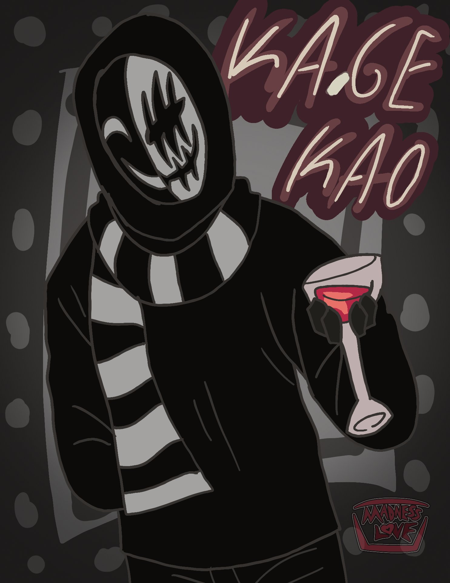 Creepypasta Kagekao Without Mask