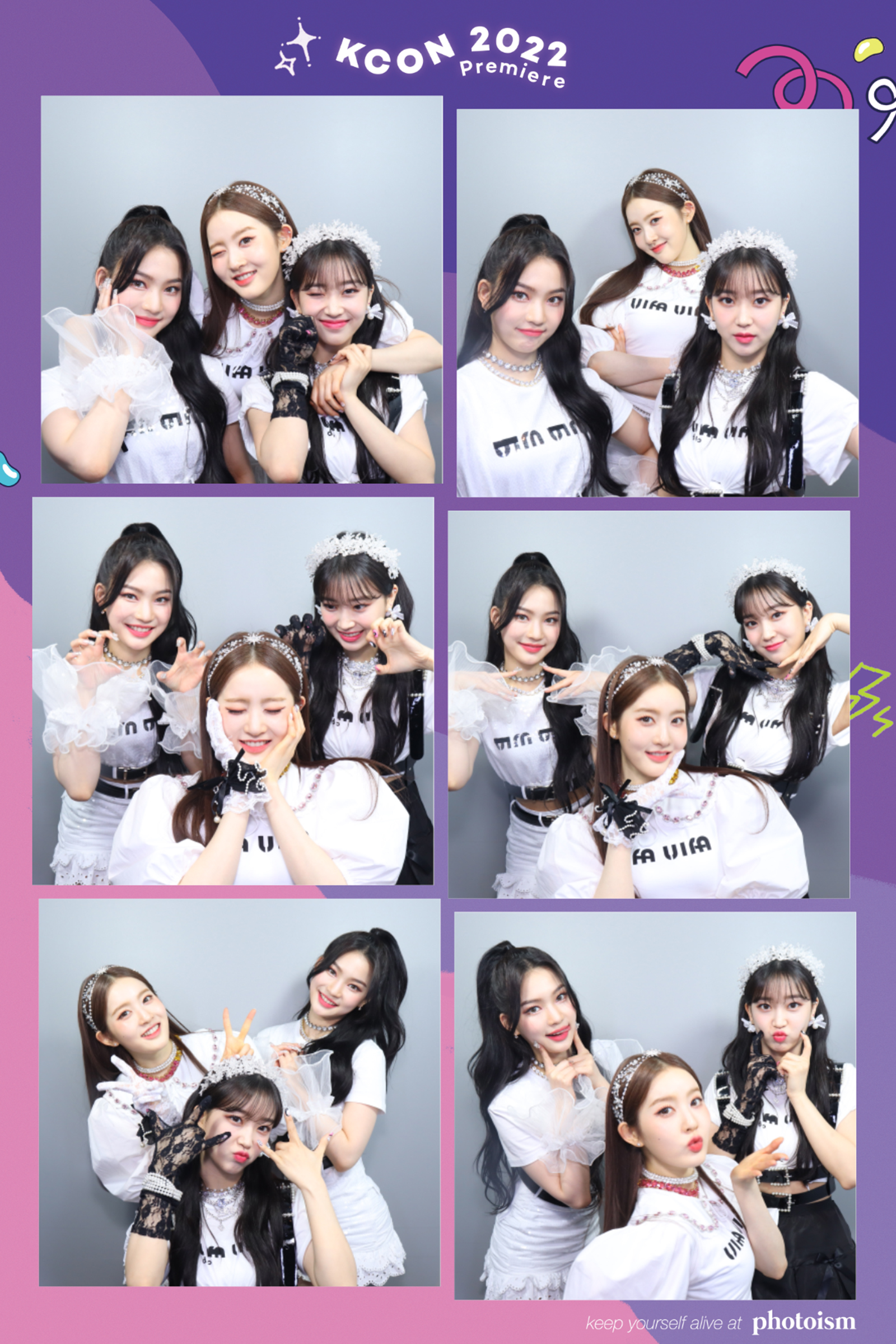 KCON official on Twitter: "Knock Knock! SWITH There? STAYC's KCON 2022 Premiere photoism pic is ...