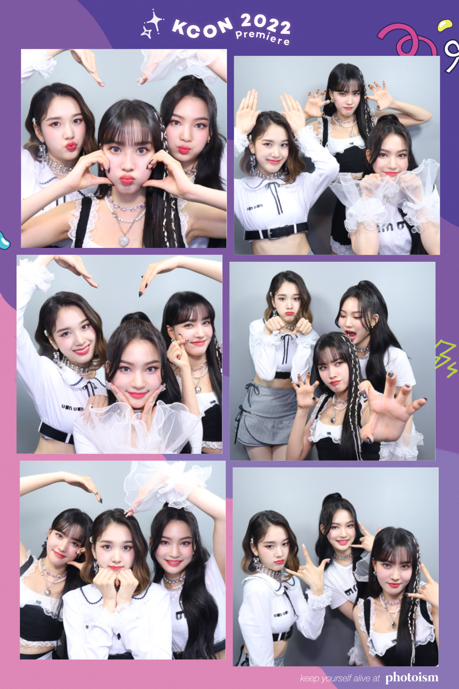 KCON official on Twitter: "Knock Knock! SWITH There? STAYC's KCON 2022 Premiere photoism pic is ...