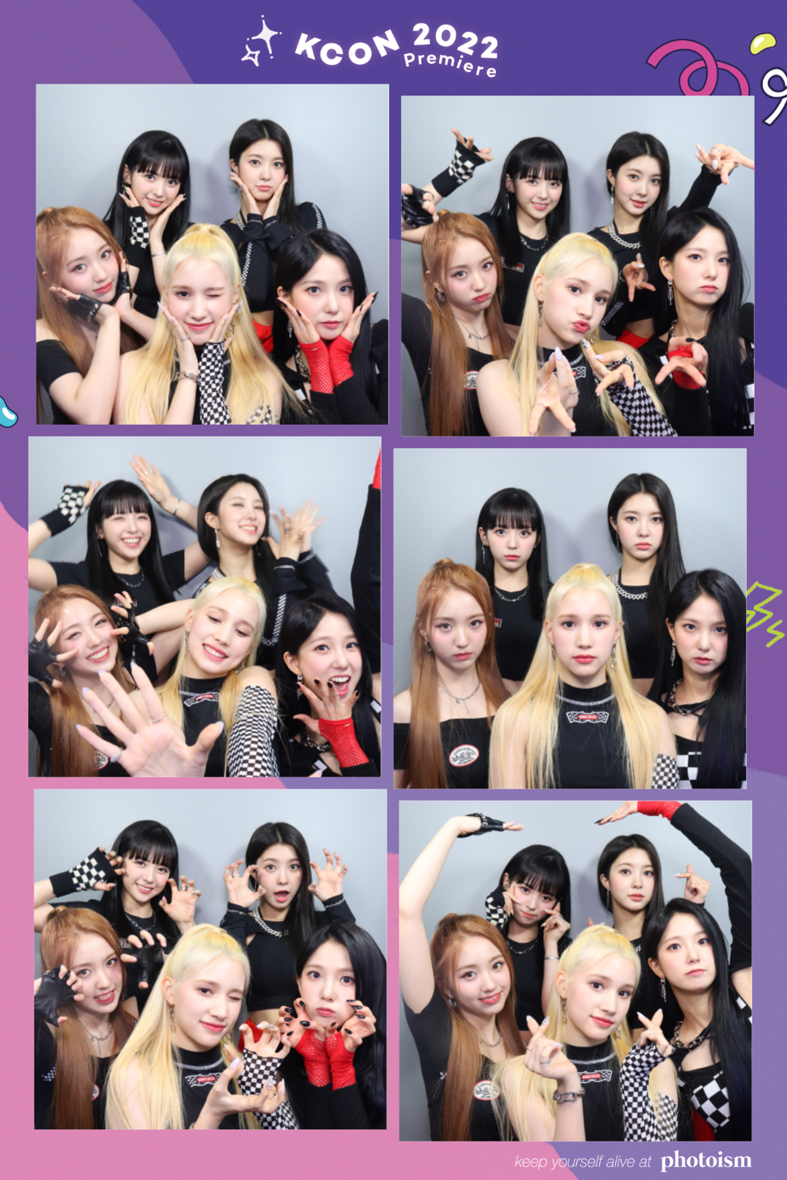 KCON official on Twitter: "Knock Knock! Kep1ian There? Kep1er's KCON 2022 Premiere photoism pic ...