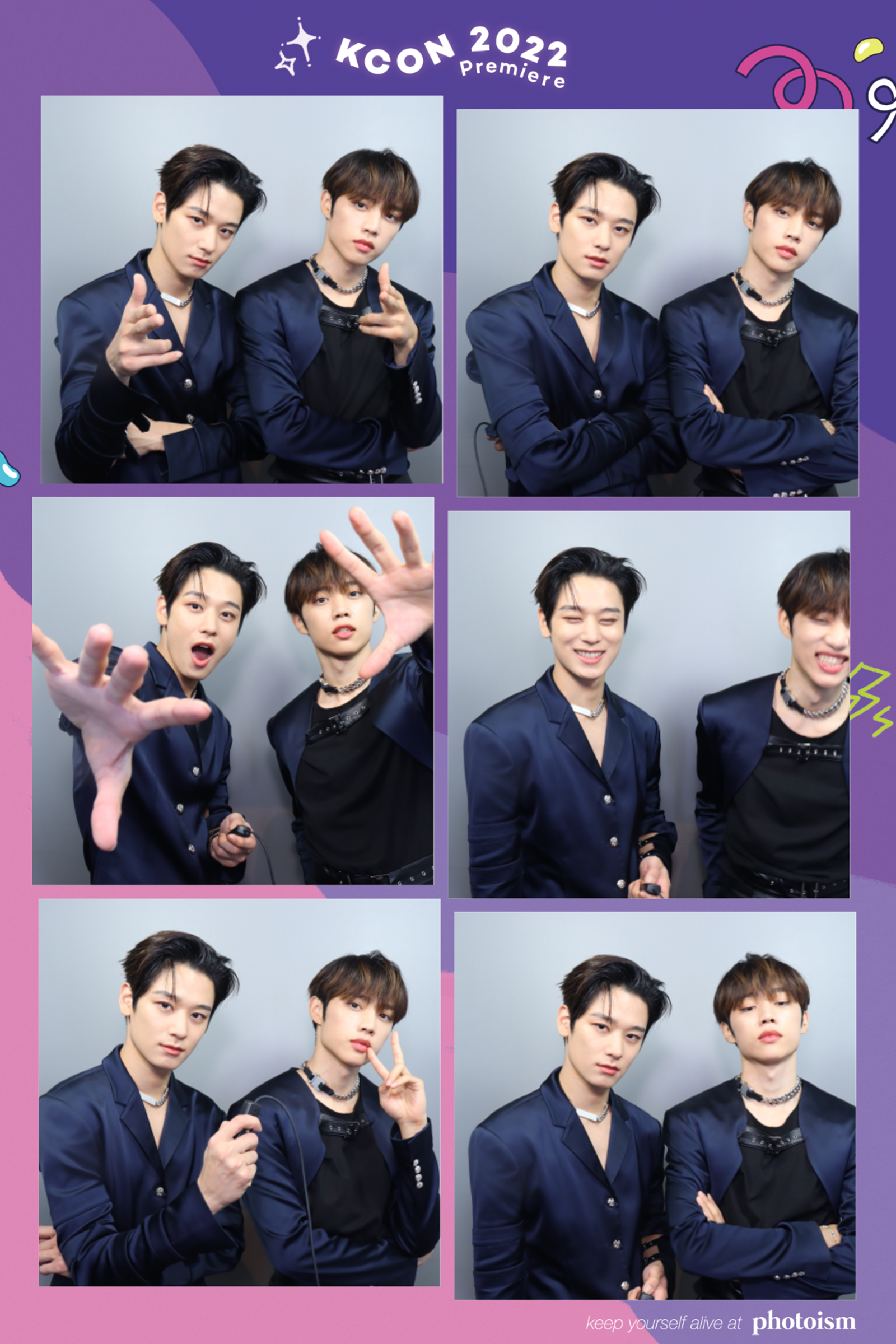 KCON official on Twitter: "Knock Knock! THE B There? THE BOYZ's KCON 2022 Premiere photoism pic ...