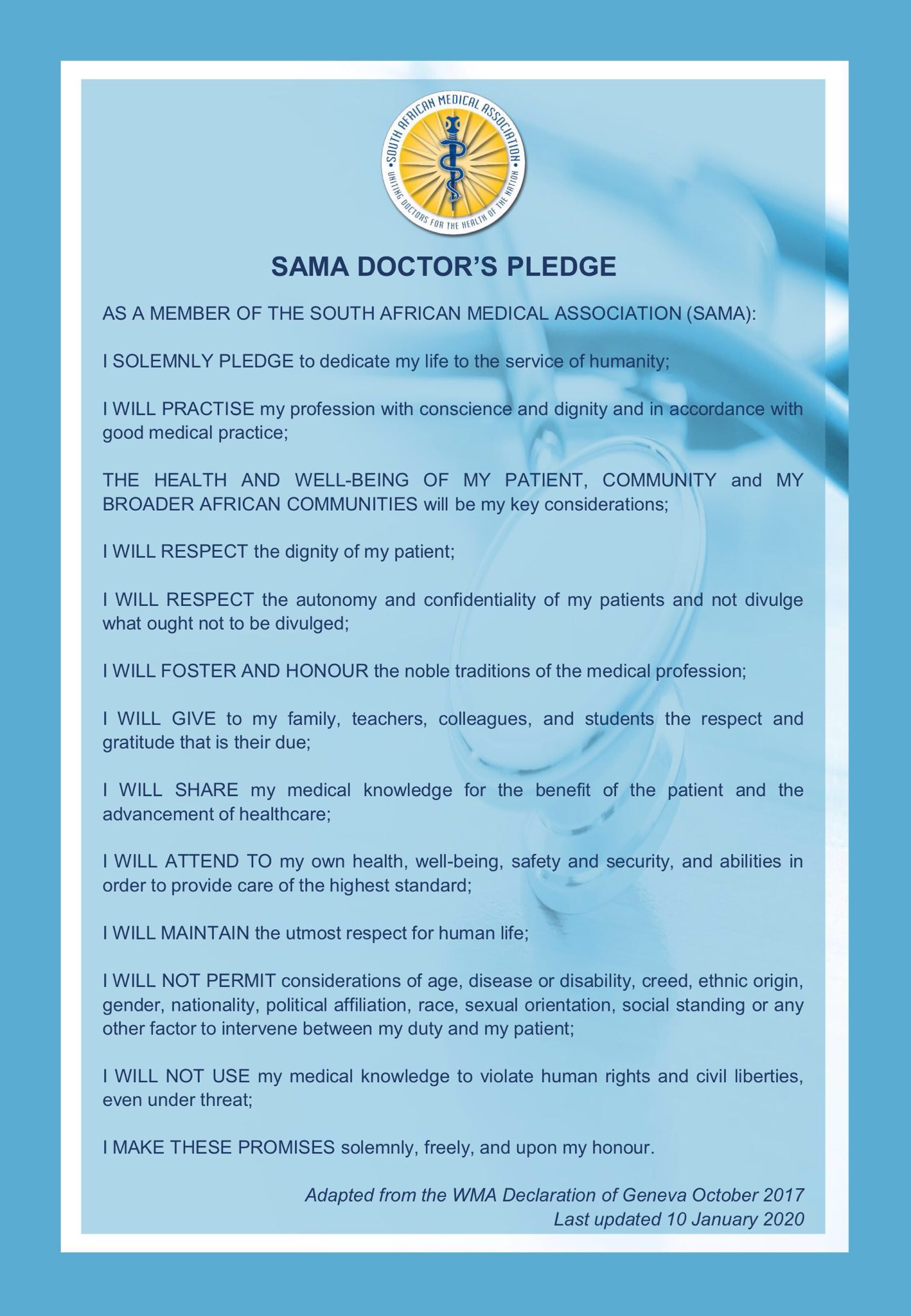 Hippocratic Oath 2022