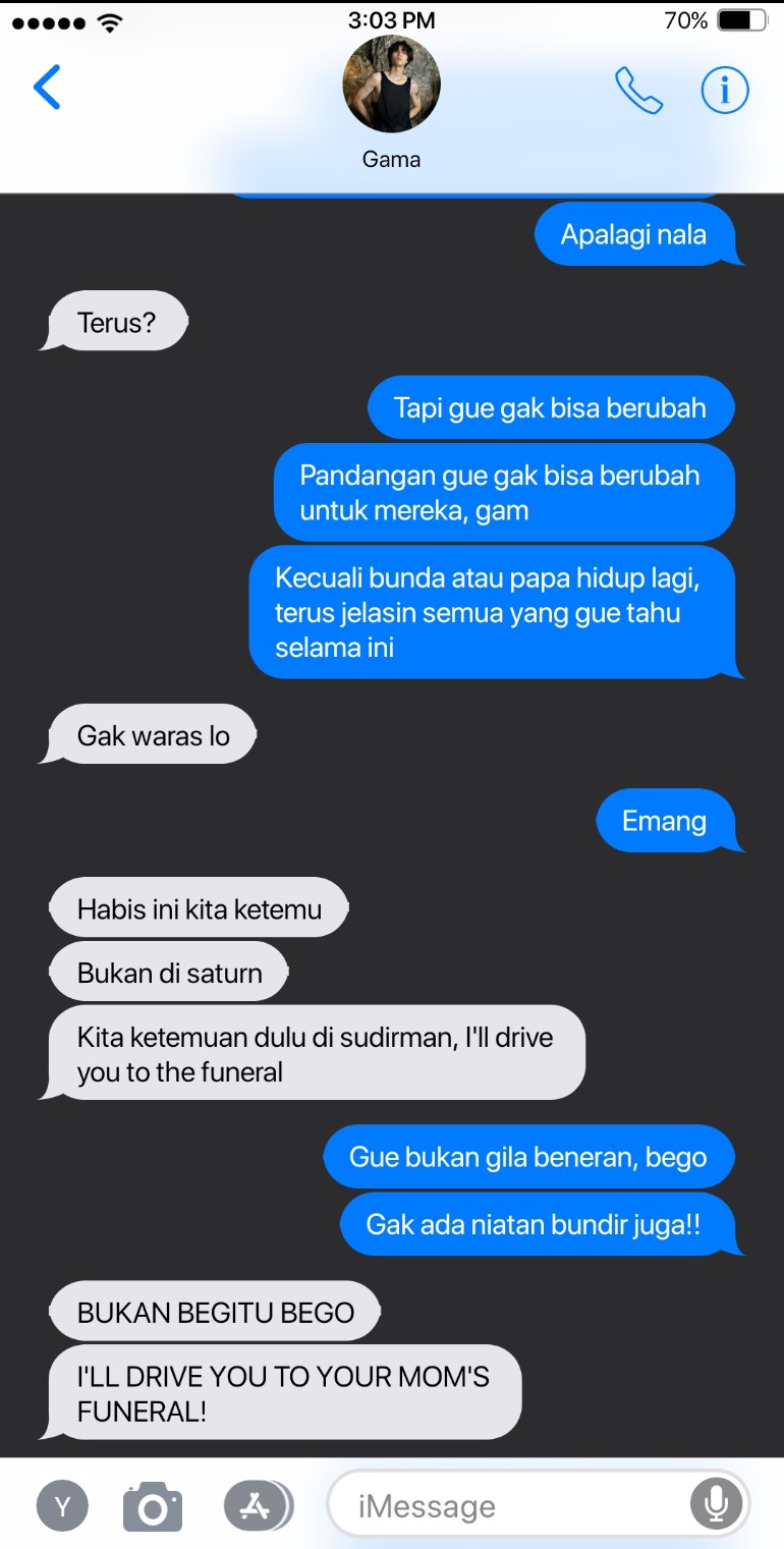 ’𝓑𝓲𝓪 | currently stress💃 on Twitter: "57. "Jangan buat gue overthinking duluan!" https://t.co ...