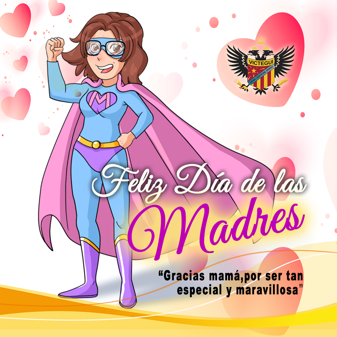 Feliz Dia De La Madre Super Mama