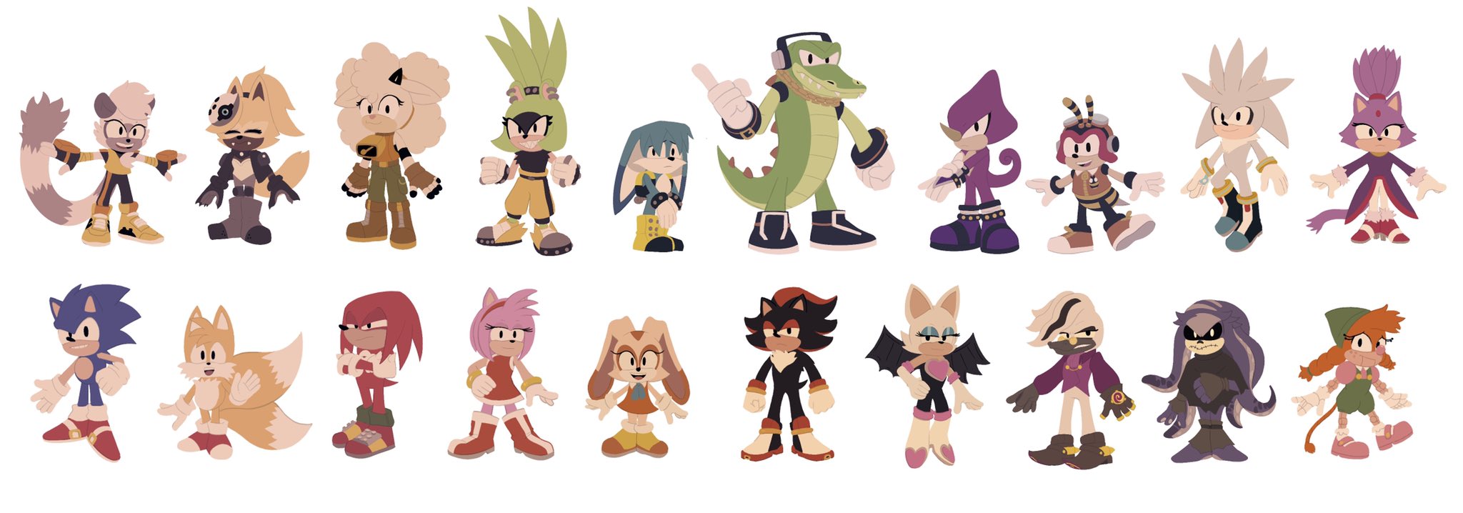 Sonic Boom Characters Names