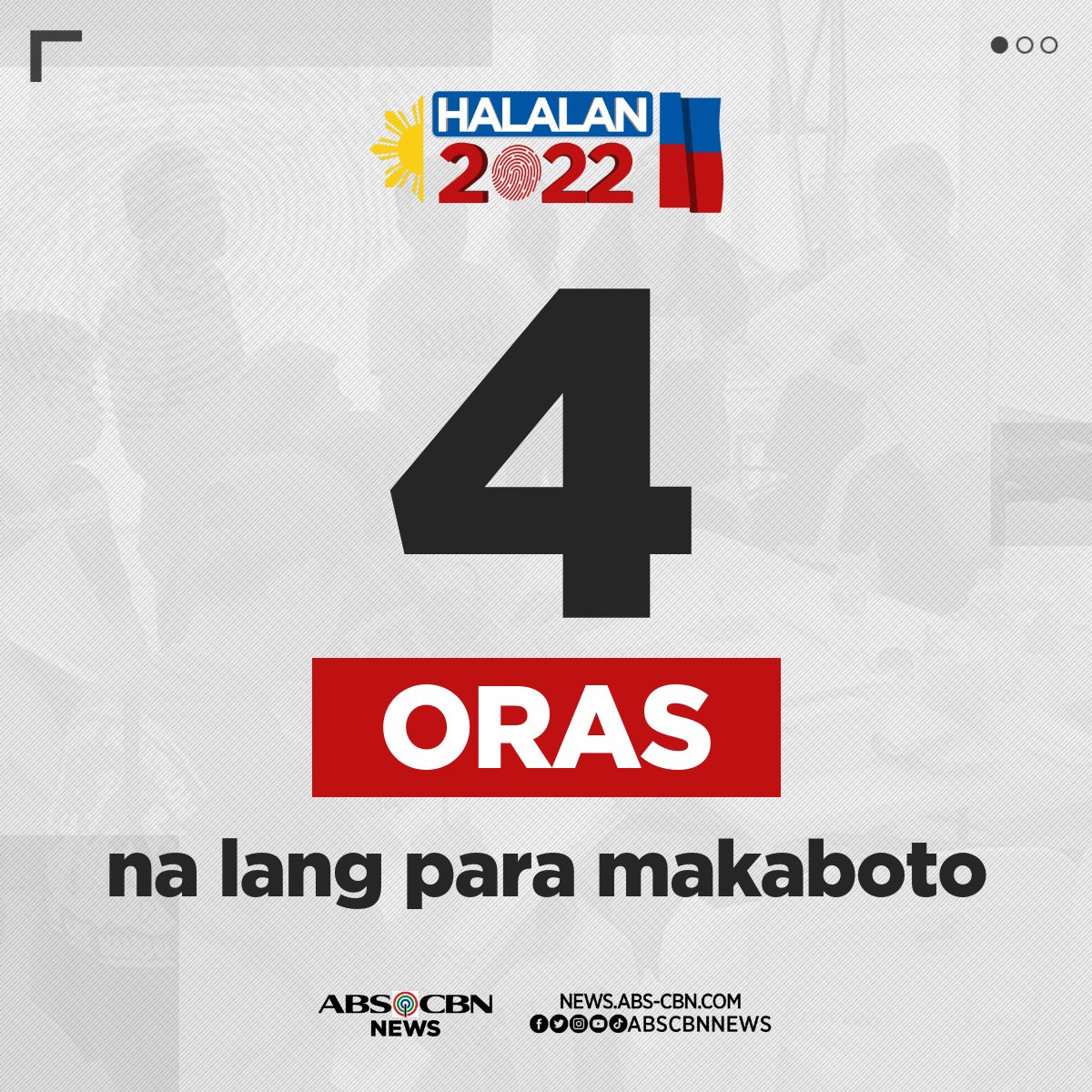 Abs Cbn News On Twitter May Oras Pa Para Makaboto Kapamilya 4 Na