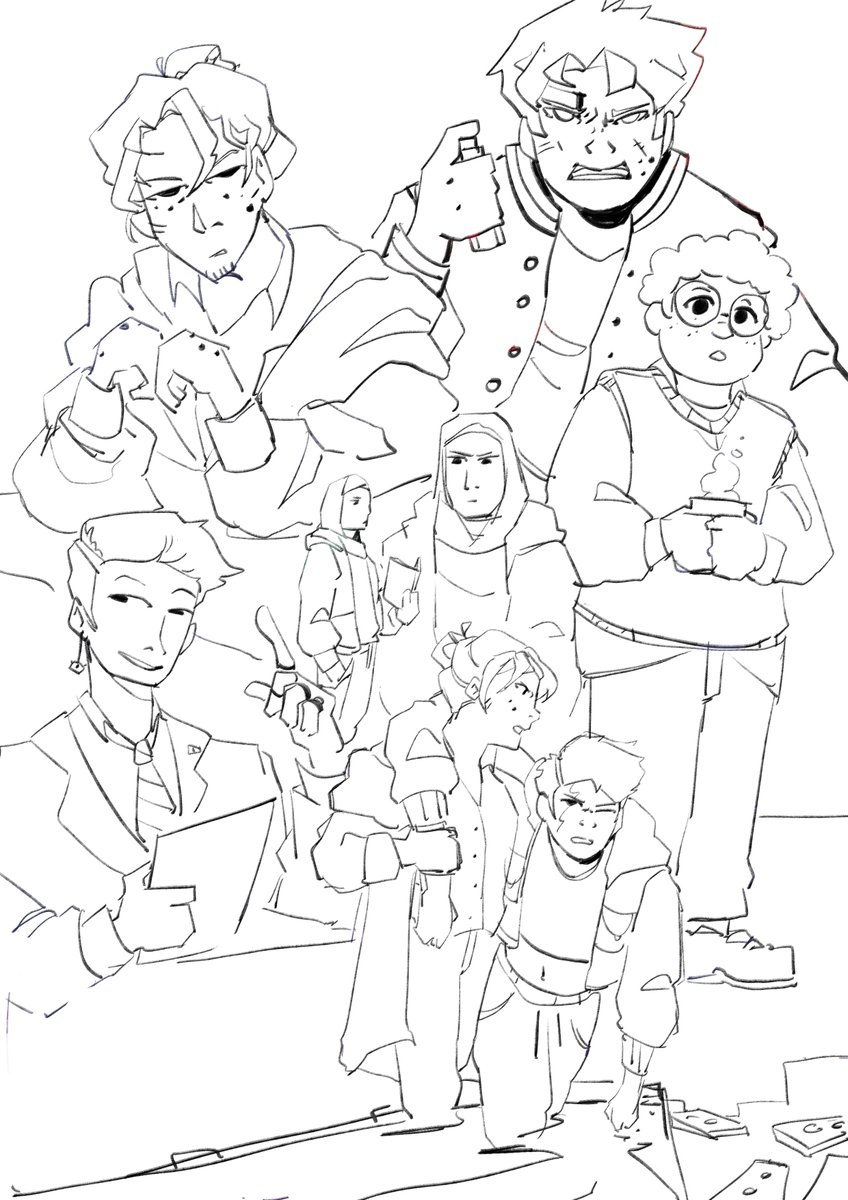 Minecraft Mcyt Coloring Pages LinLyn (@kittychipotle) | Cara Artist