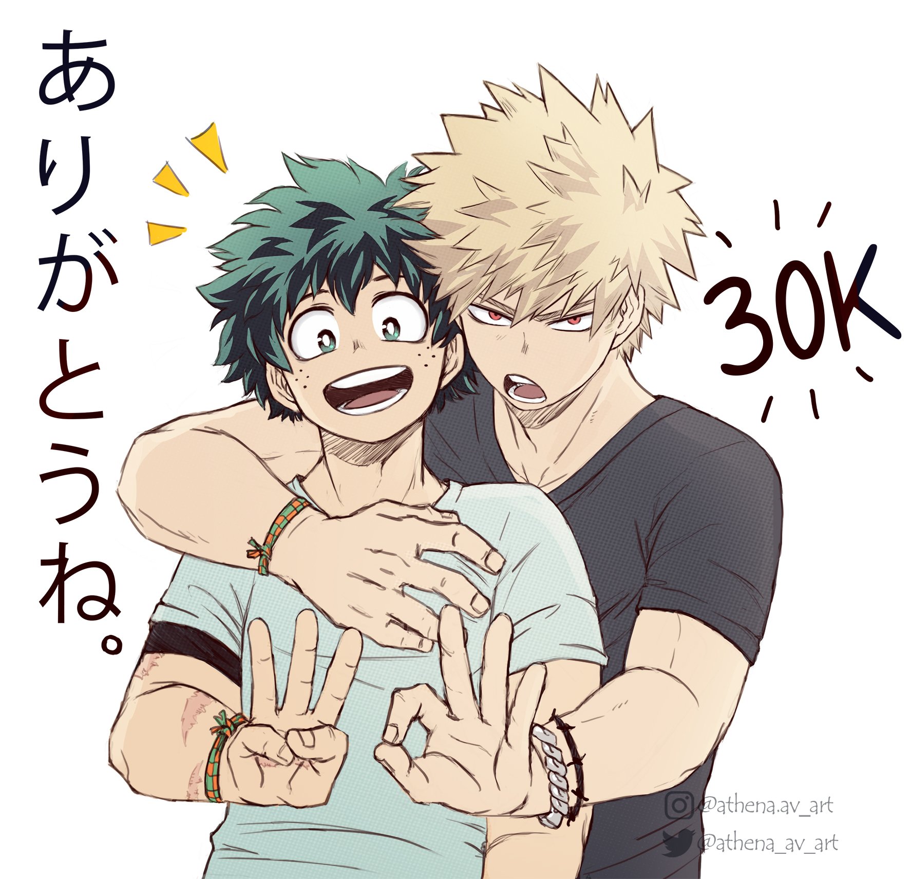 Athena-av art🧡💚Store open!Preorders until May 10 on Twitter: "OMG 30k already 😭😭 i can't believe ...