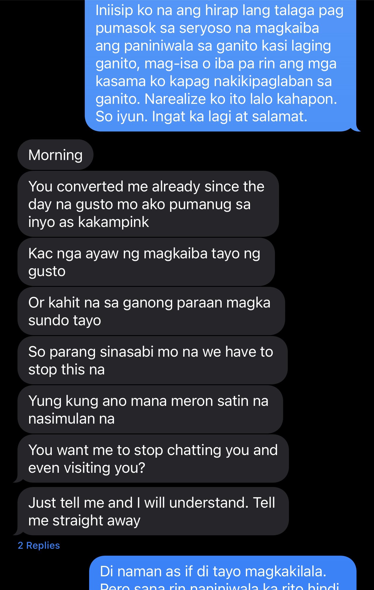 Edgar Calabia Samar on Twitter: "THREAD: May naka-match ako sa isang dating app at mukhang okay ...